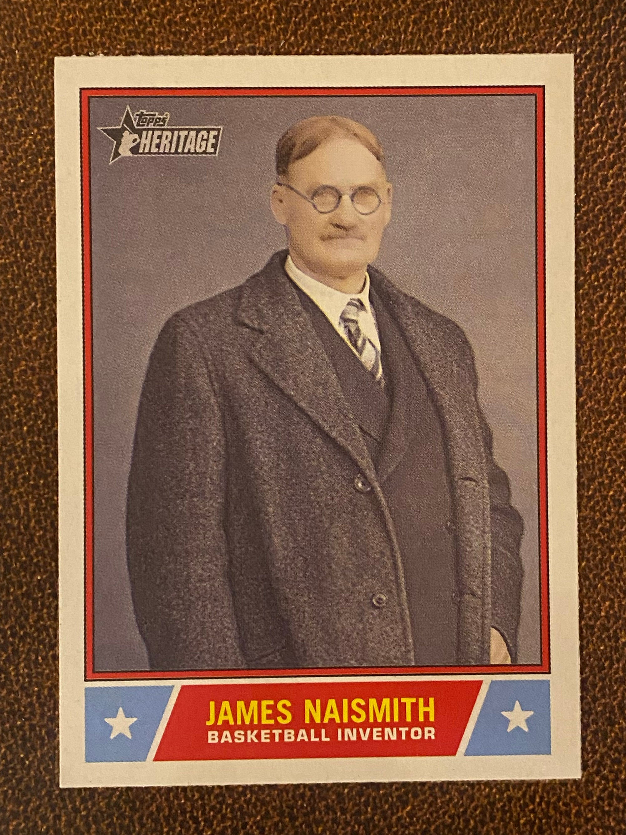 James Naismith - 2025 Topps Heritage - Notable Americas (NS-86 ...