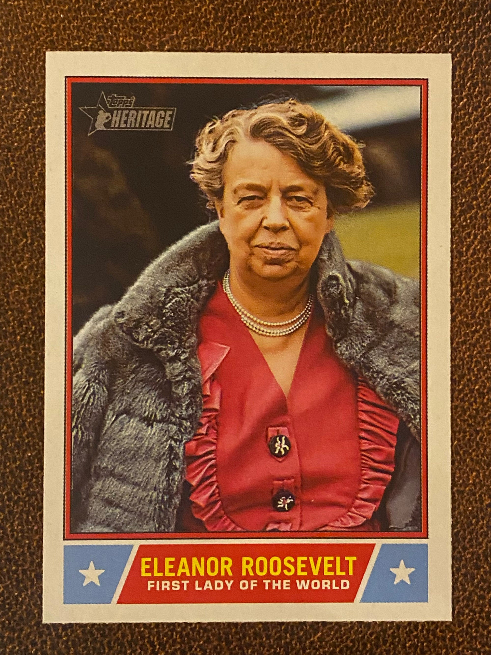 Eleanor Roosevelt - 2025 Topps Heritage - Notable Americans (NS-20 ...