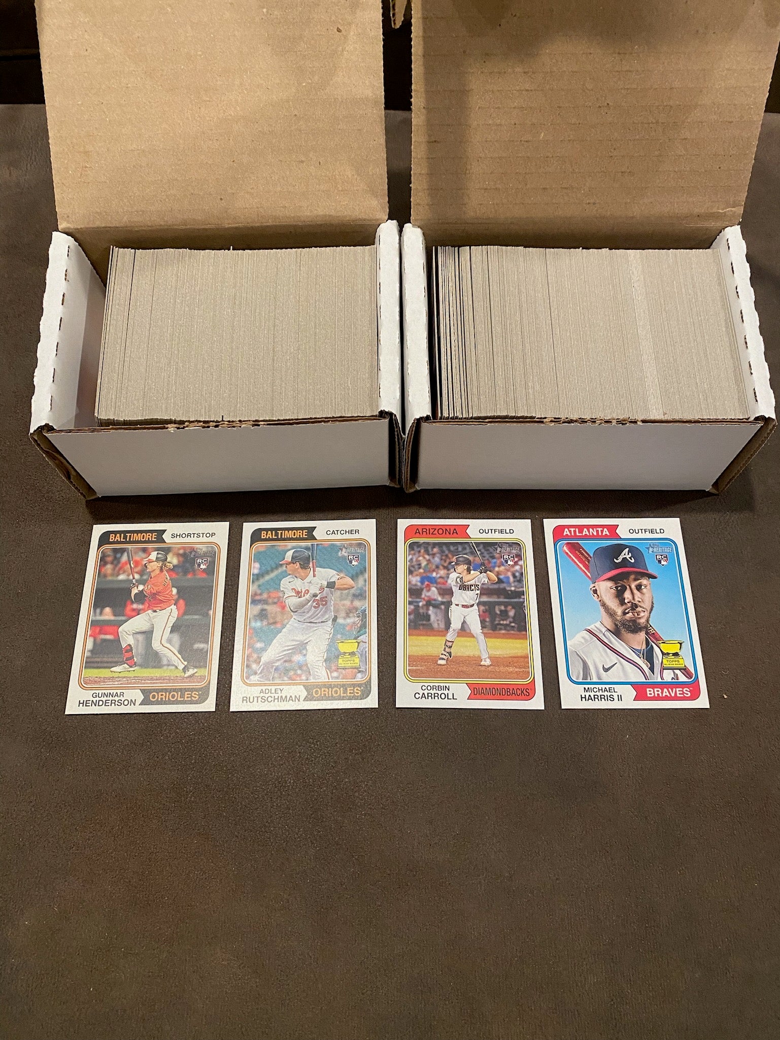 Complete Base Set (400 Cards) - 2023 Topps Heritage - Complete Set ...