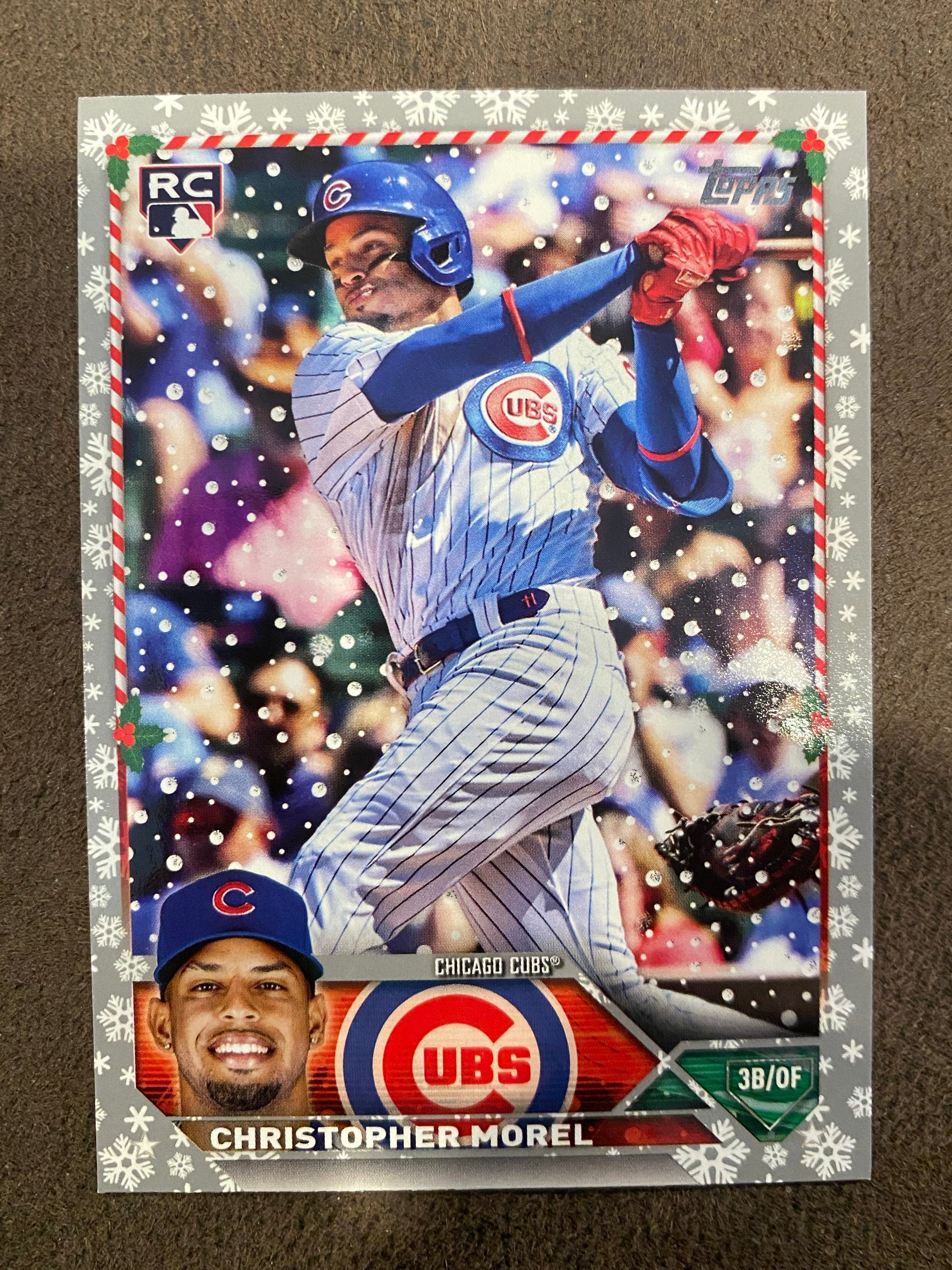 Christopher Morel - 2023 Topps Holiday - Silver Metallic - Cubs ...