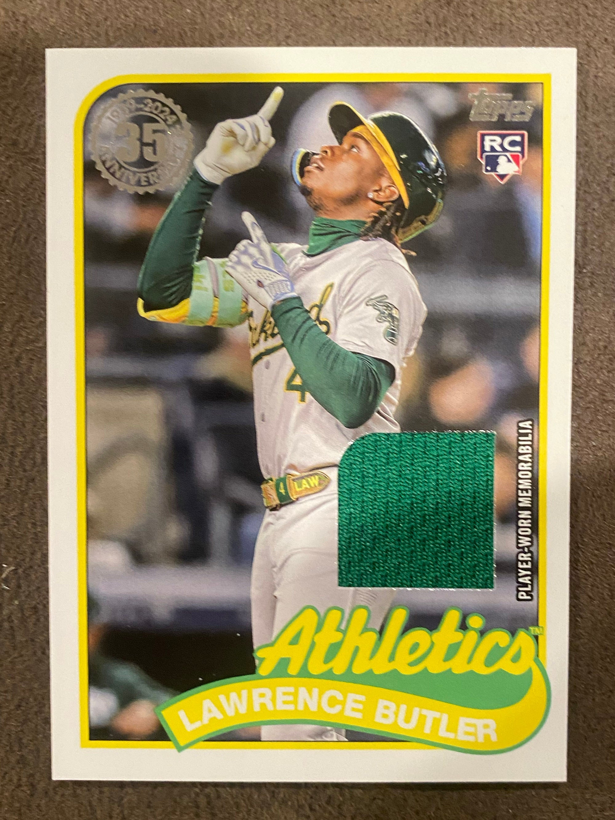 Lawrence Butler - 2024 Topps Update - 1989 RELIC - Athletics – Western ...