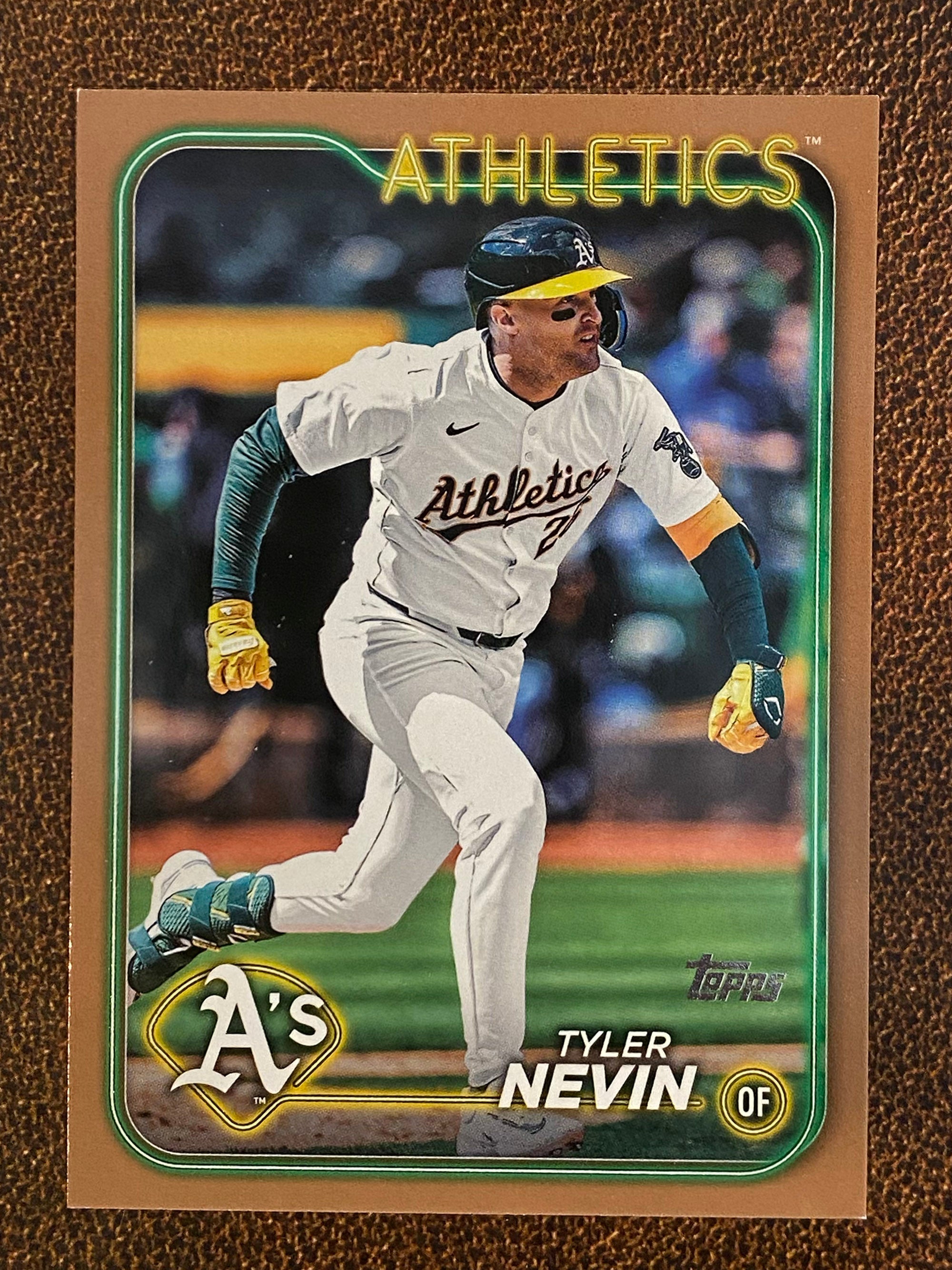 Tyler Nevin - 2024 Topps Update - Gold /2024 - Athletics – Western NY ...