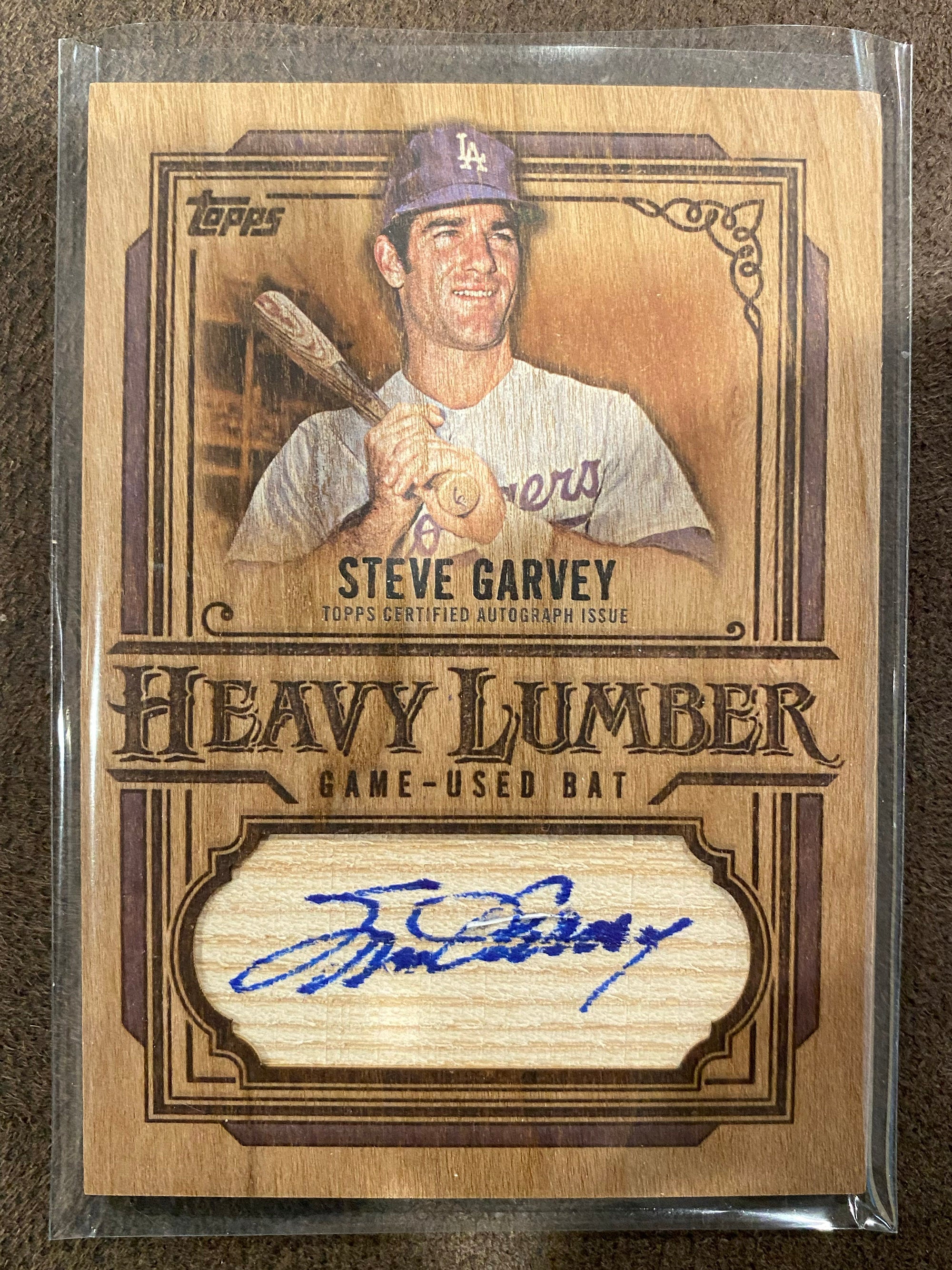 Steve Garvey - 2025 Topps Update - Heavy Lumber AUTO - Dodgers ...