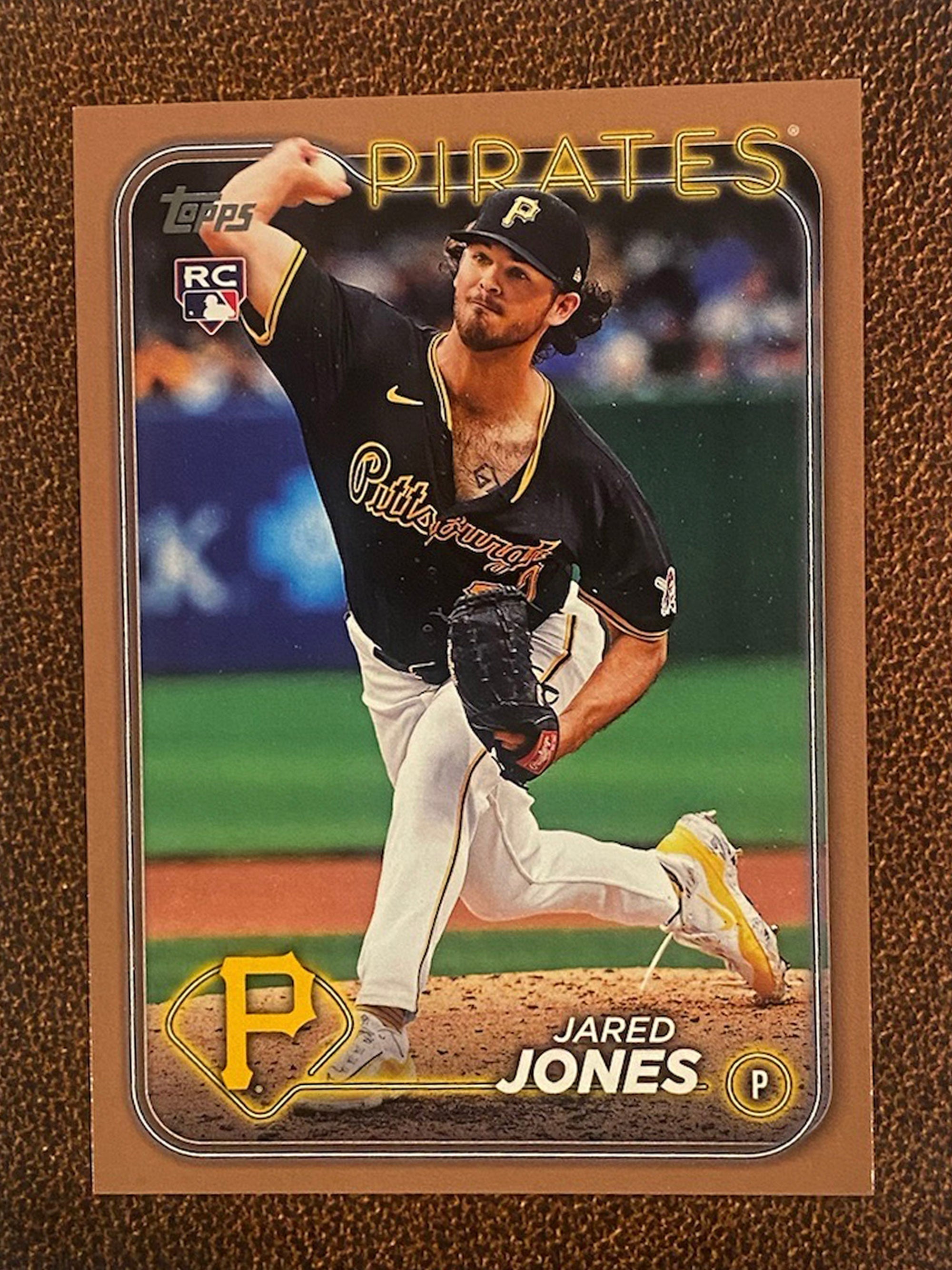 Jared Jones - 2024 Topps Update - Gold /2024 - Pirates – Western NY ...