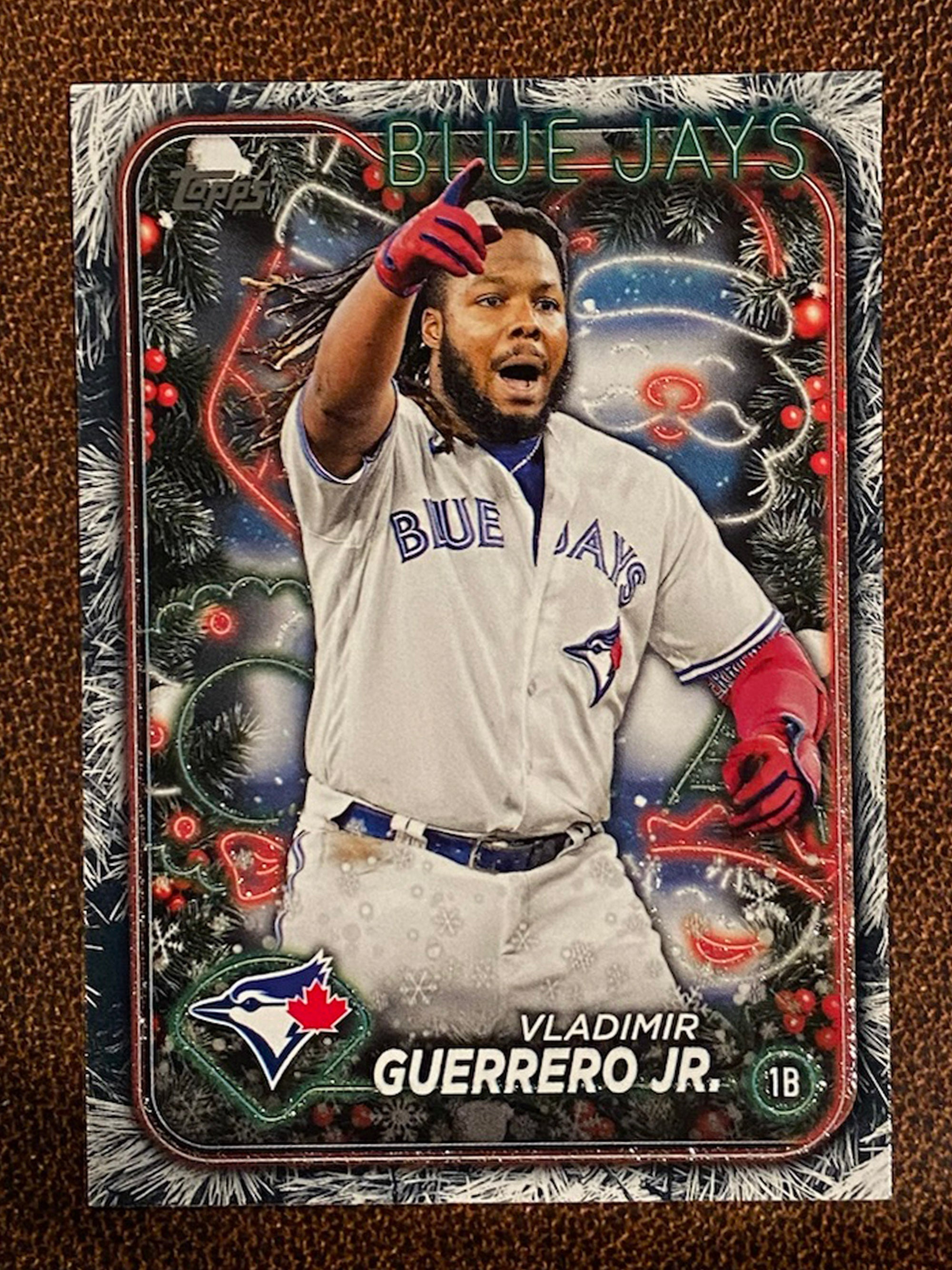 Vladimir Guerrero Jr. - 2024 Topps Holiday - Tree Parallel - Blue Jays ...