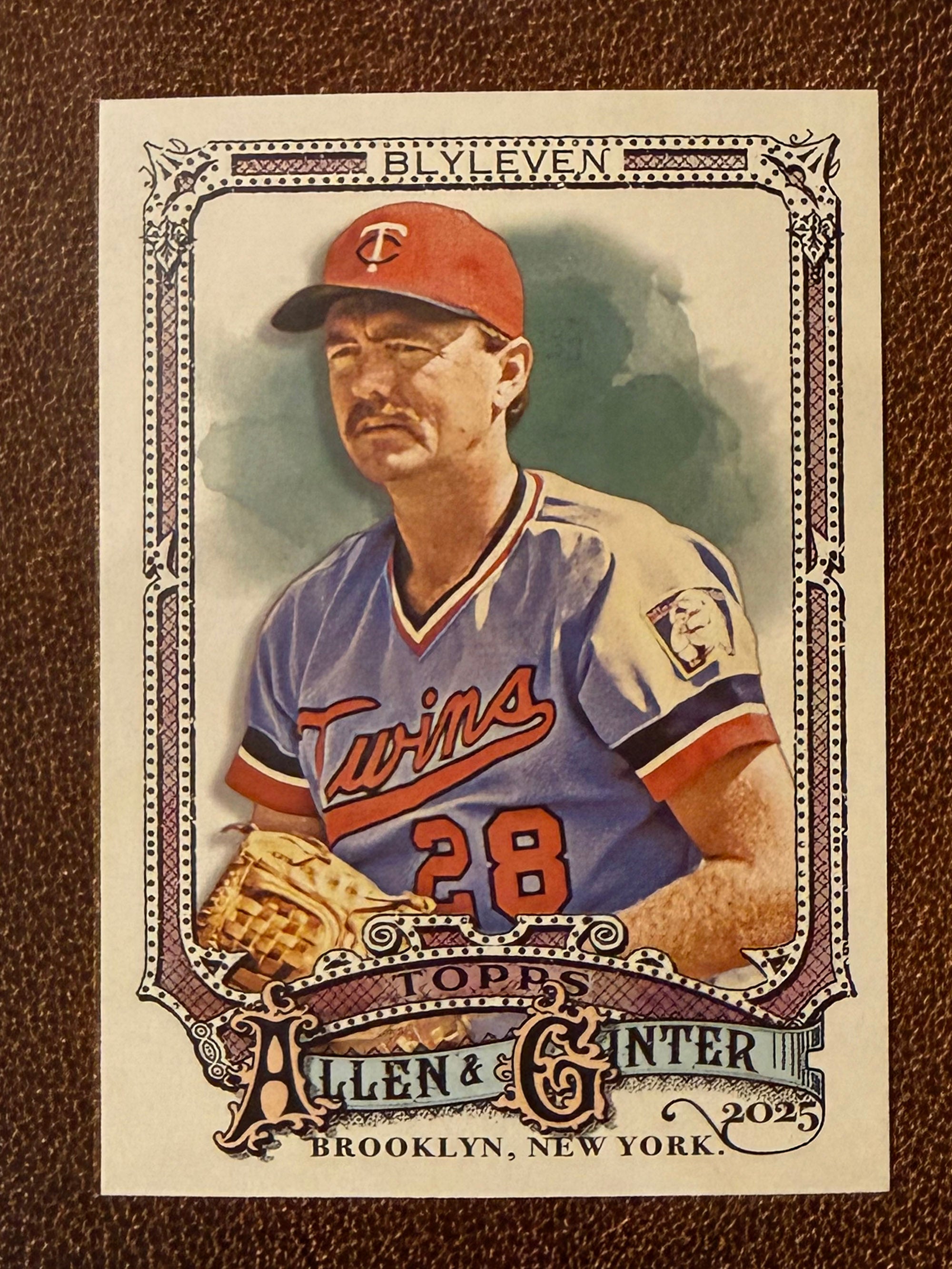 Bert Byleven - 2025 Allen & Ginter - SPs - Twins – Western NY Sports Cards