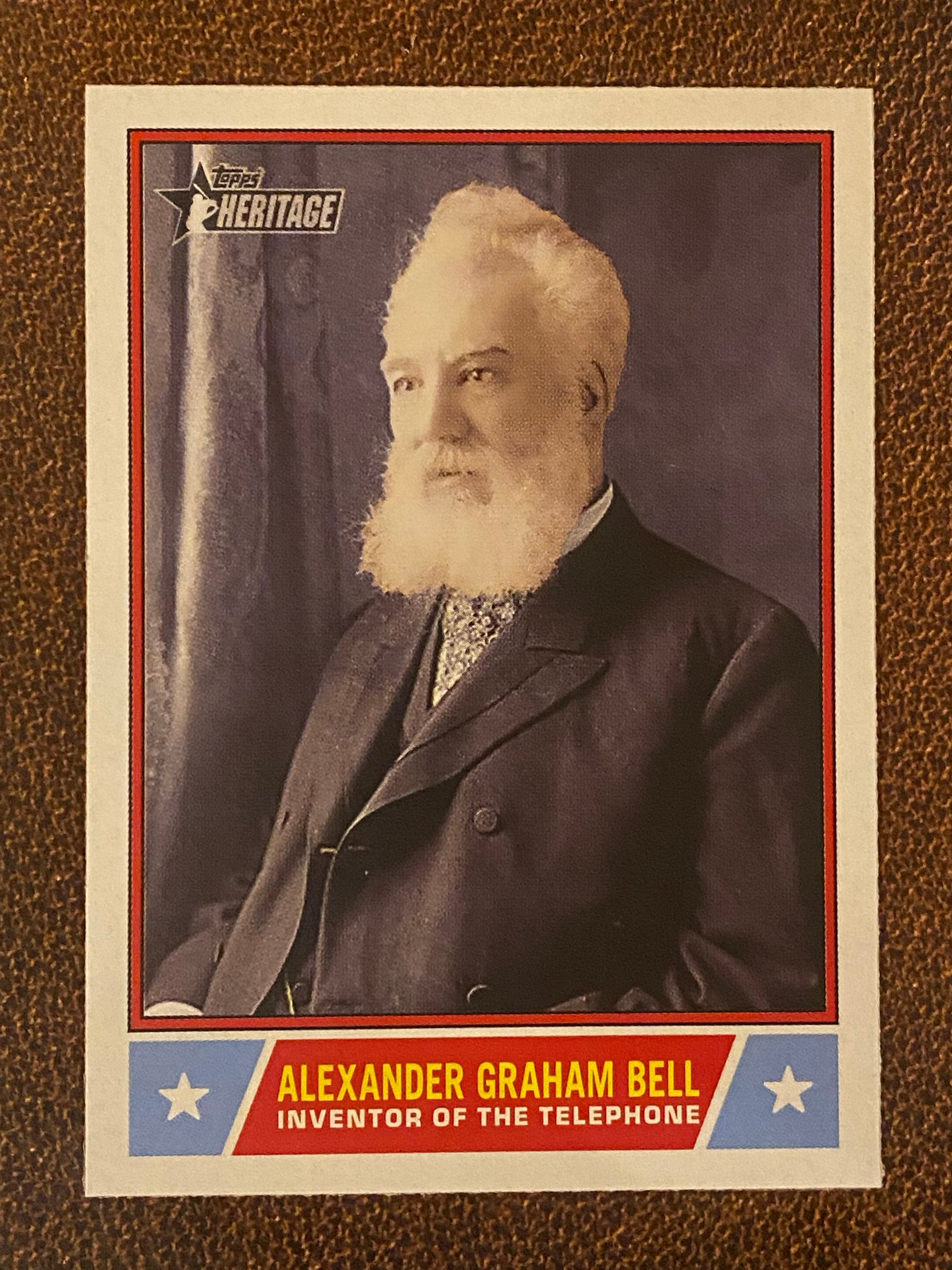 Alexander Graham Bell - 2025 Topps Heritage - Notable Americans (NS-73 ...