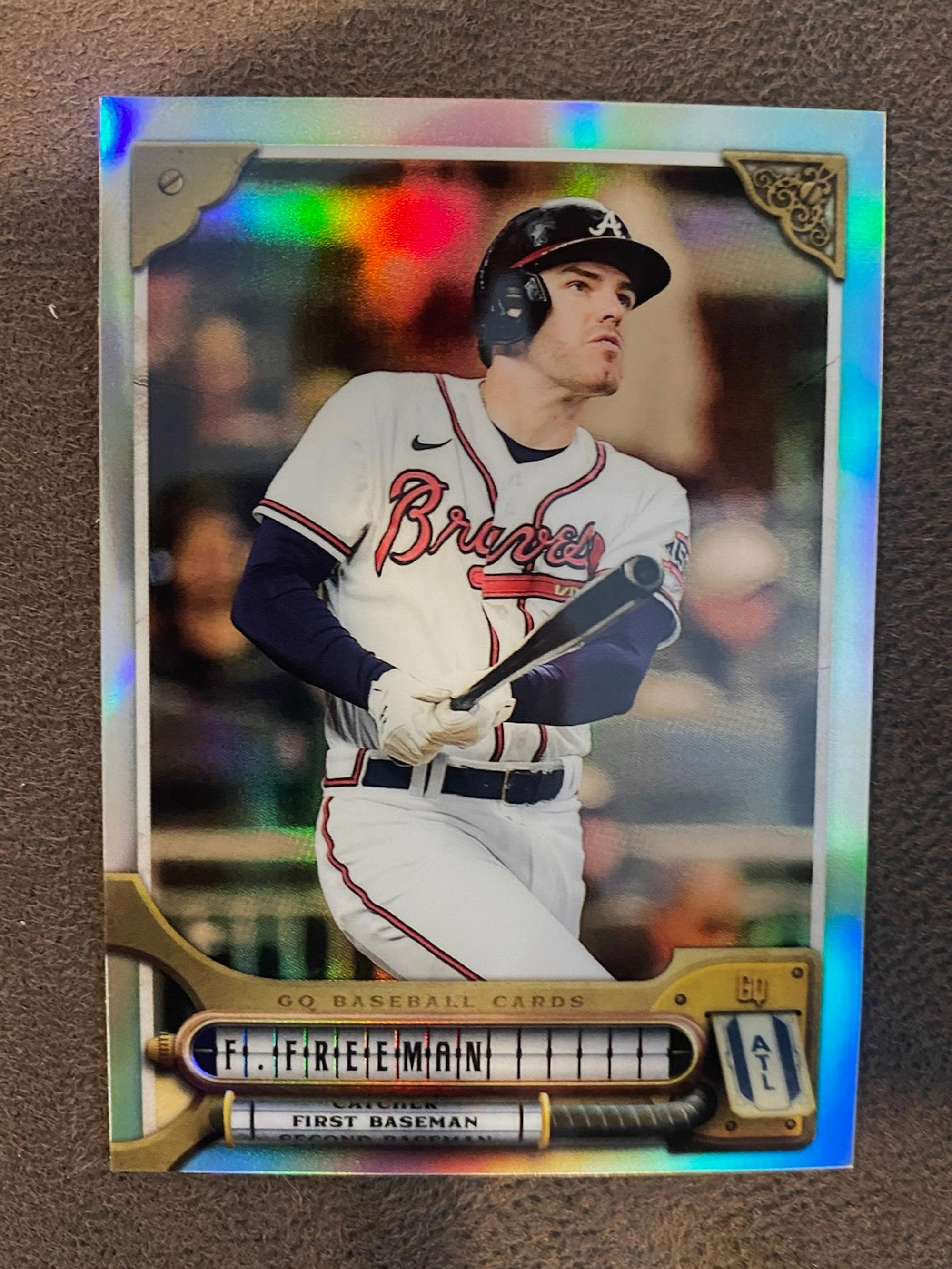 Freddie Freeman - 2022 Gypsy Queen - Chrome Refractor - Braves ...