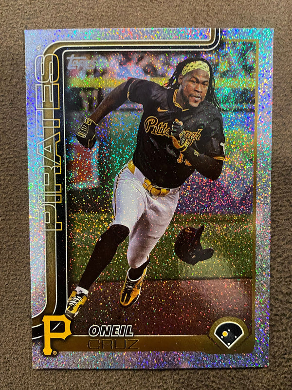 Oneil Cruz - 2025 Topps Series 1 - Sand Glitter Parallel - Pirates ...
