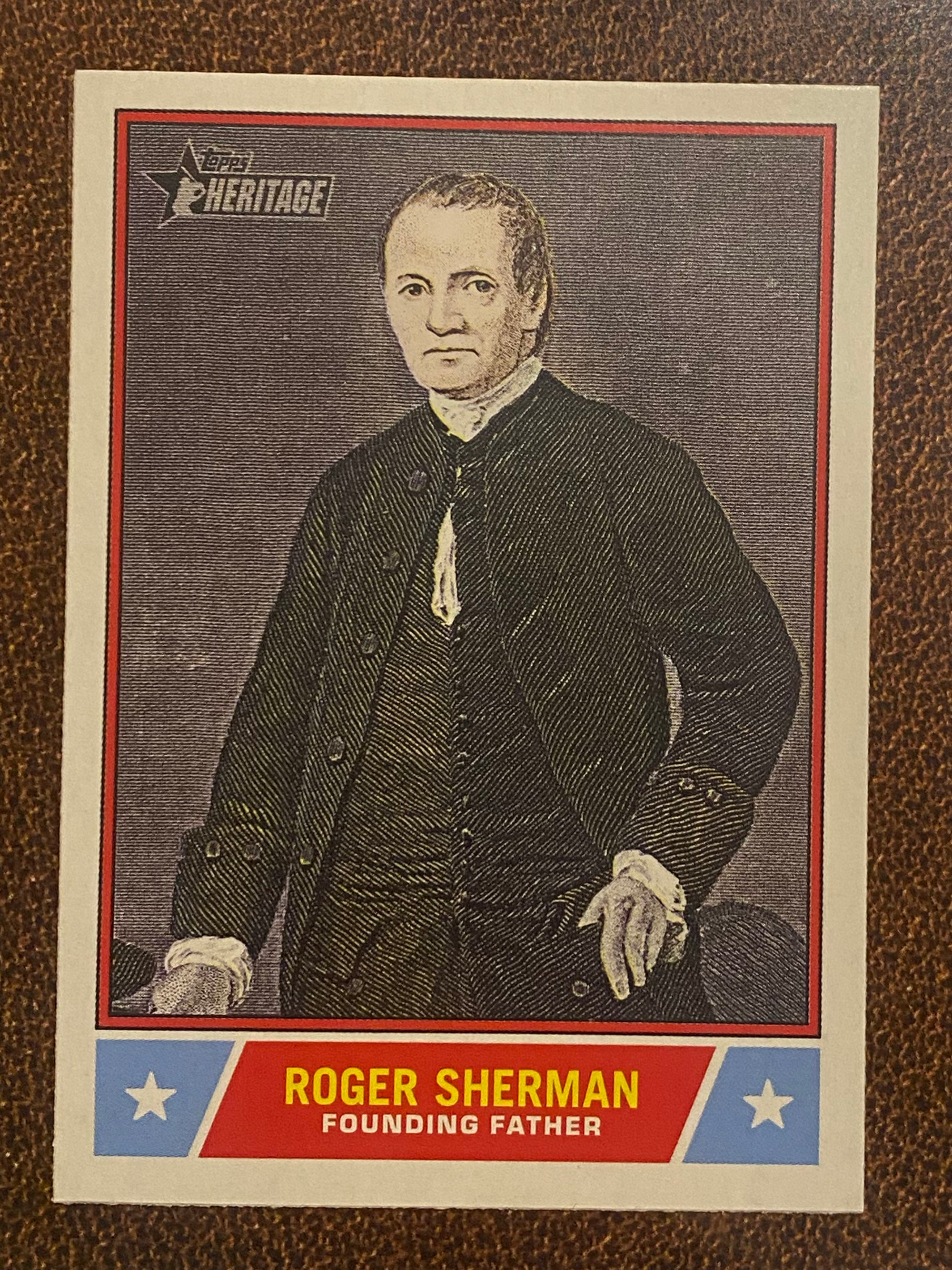 Roger Sherman - 2025 Topps Heritage - Notable Americans (NS-17 ...