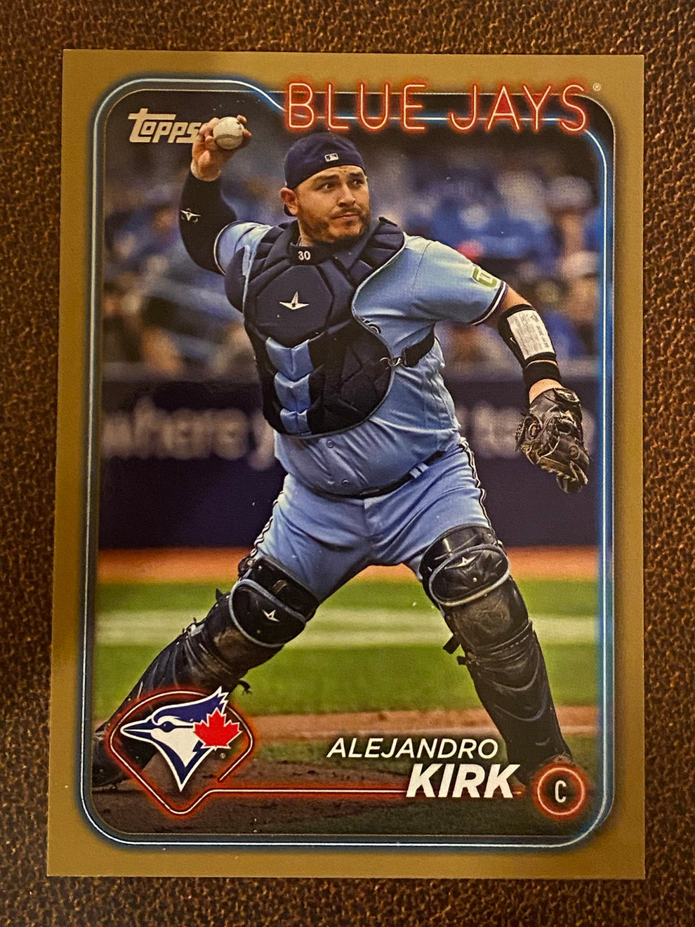 Alejandro Kirk - 2024 Topps Series 2 - Gold /2024 - Blue Jays – Western ...
