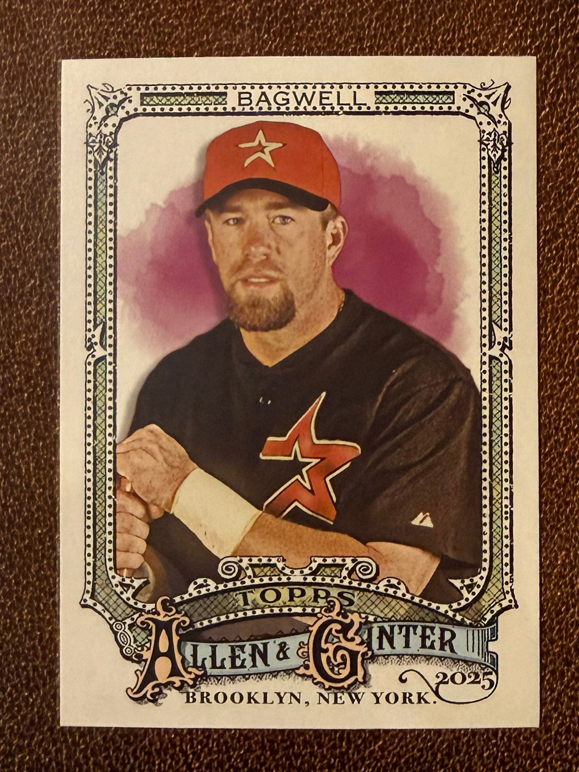 Jeff Bagwell - 2025 Allen & Ginter - SPs - Astros – Western NY Sports Cards