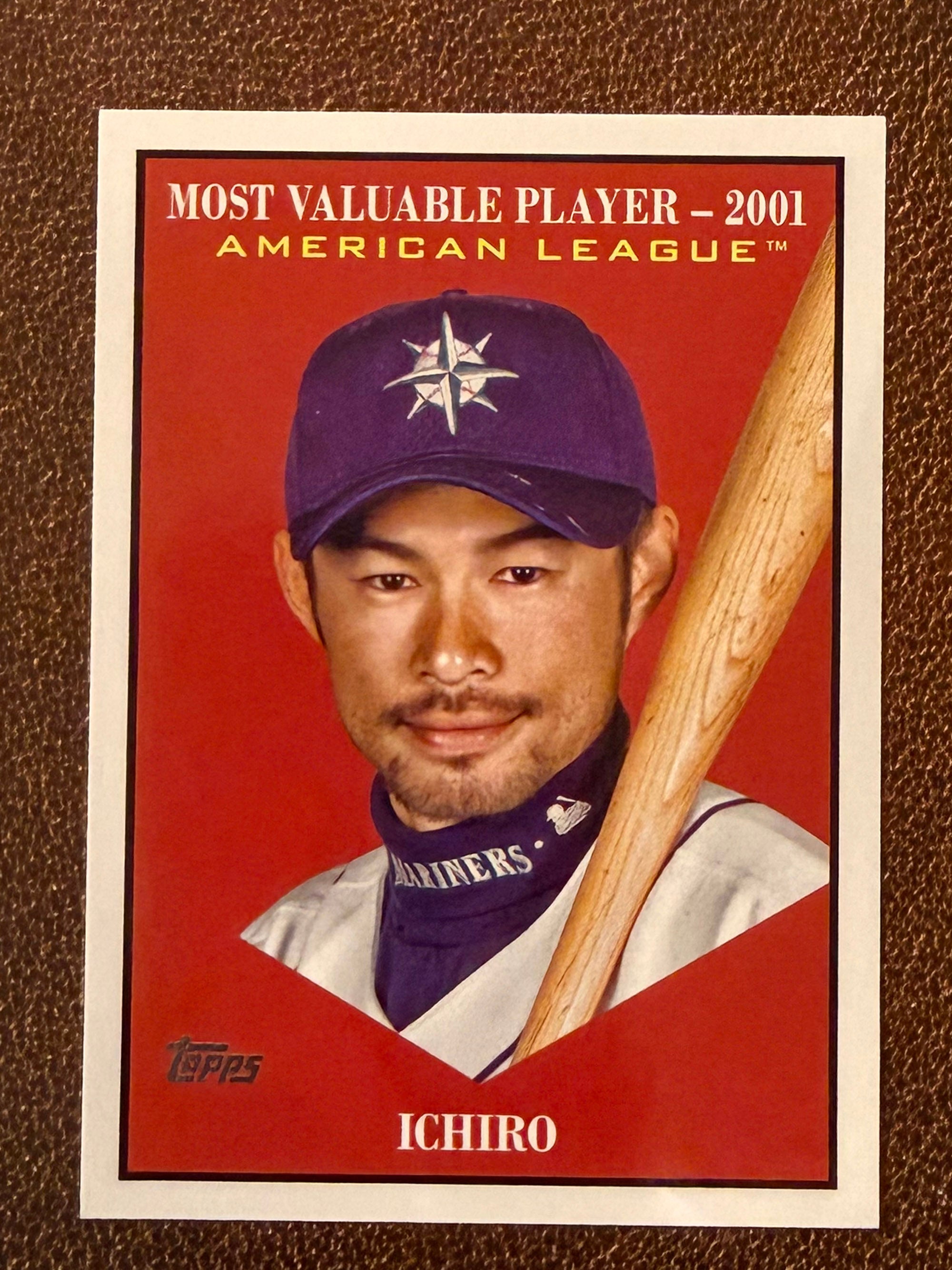 Ichiro - 2025 Topps Update - MVP Insert - Mariners – Western NY Sports ...