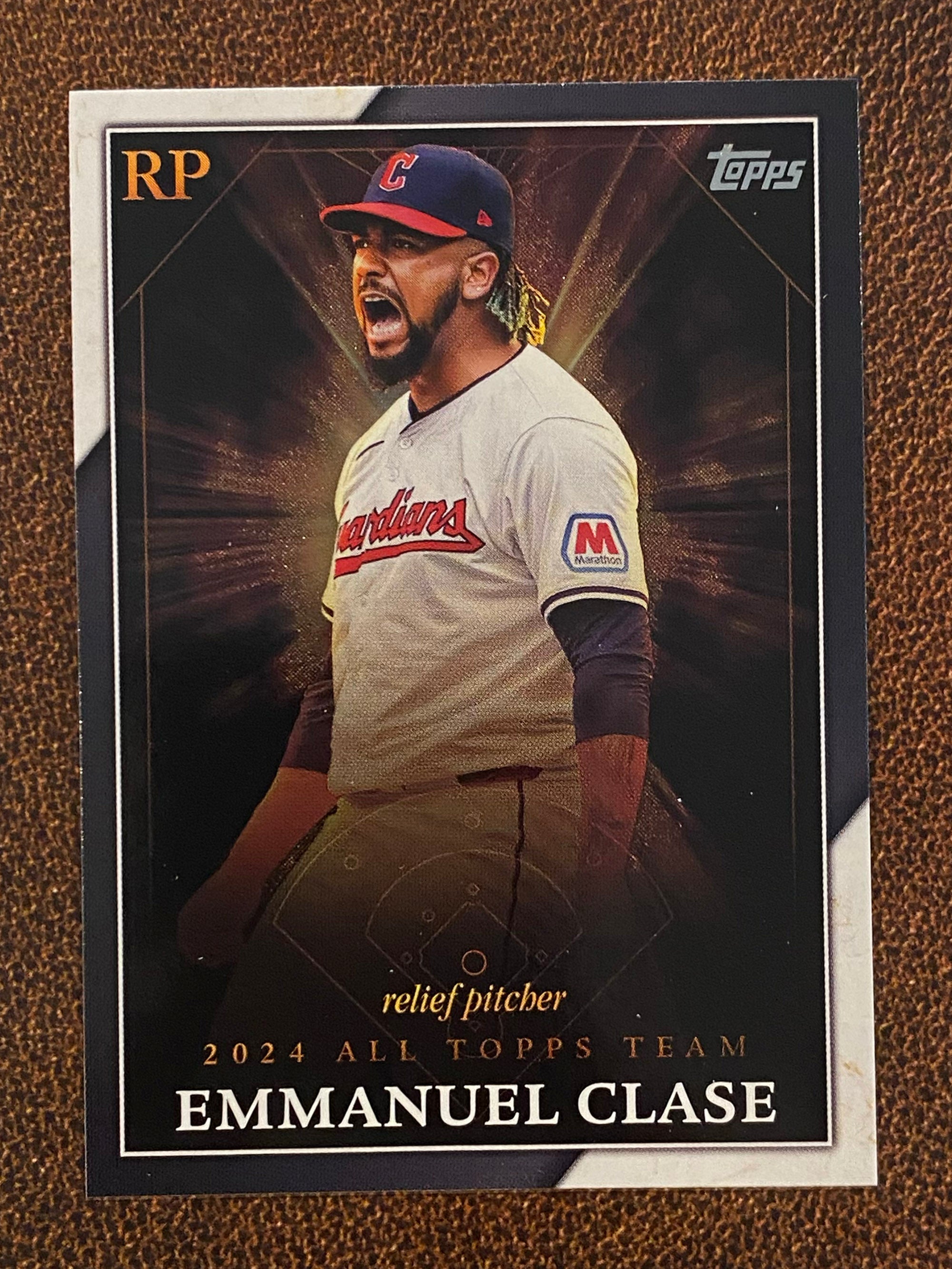 Emmanuel Clase - 2025 Topps Series 1 - 2024 All Topps Team - Guardians ...