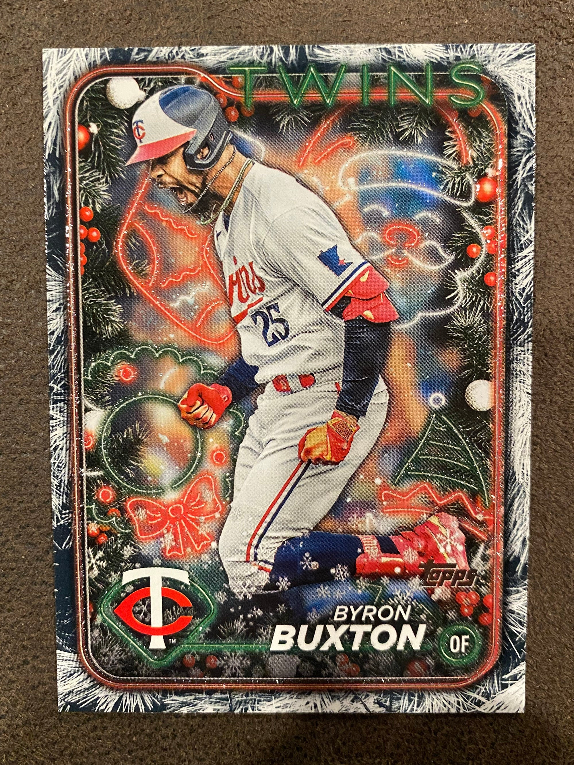 Byron Buxton - 2024 Topps Holiday - Tree Parallels - Twins – Western NY ...