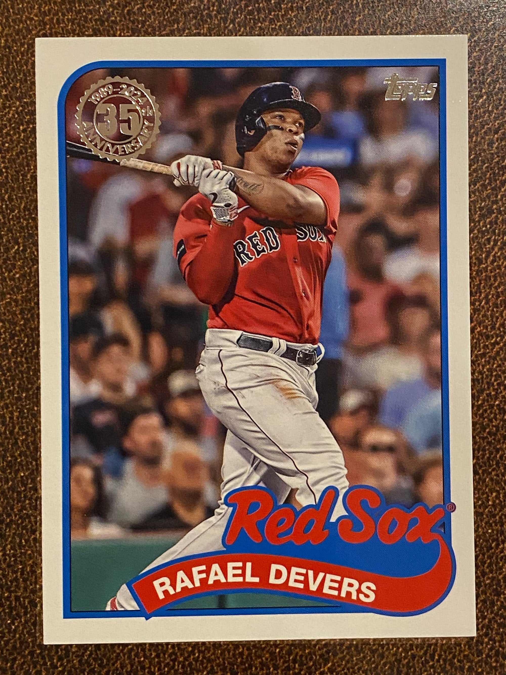Rafael Devers - 2024 Topps Series1 - 1989 Inserts - Red Sox – Western ...
