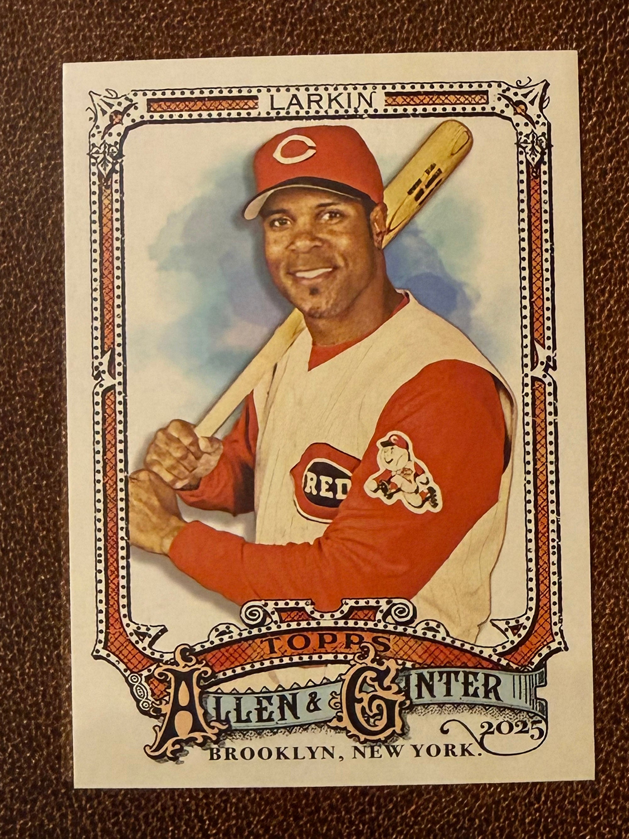 Barry Larkin - 2025 Allen & Ginter - SPs - Reds – Western NY Sports Cards