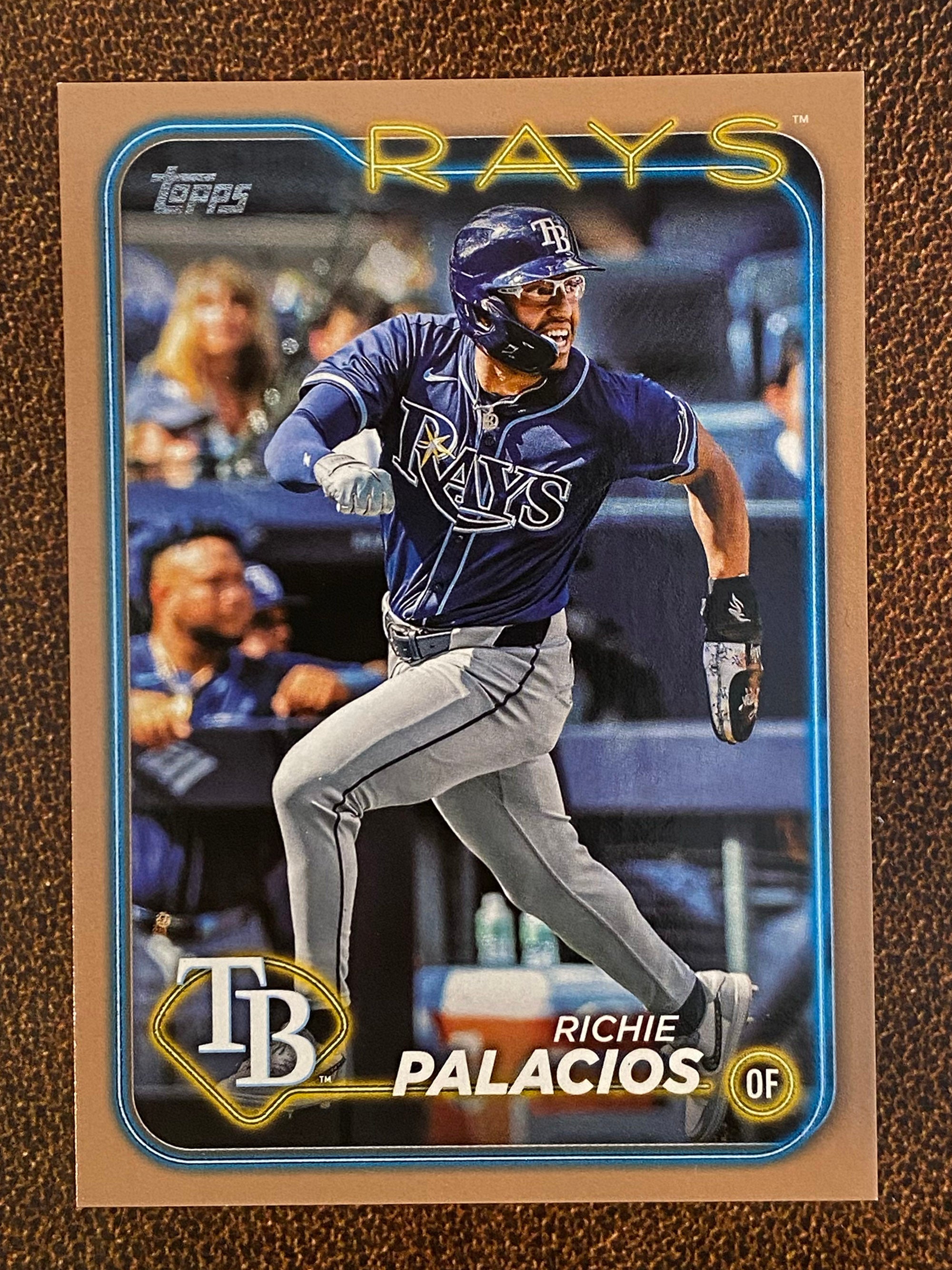 Richie Palacios - 2024 Topps Update - Gold /2024 - Rays – Western NY ...