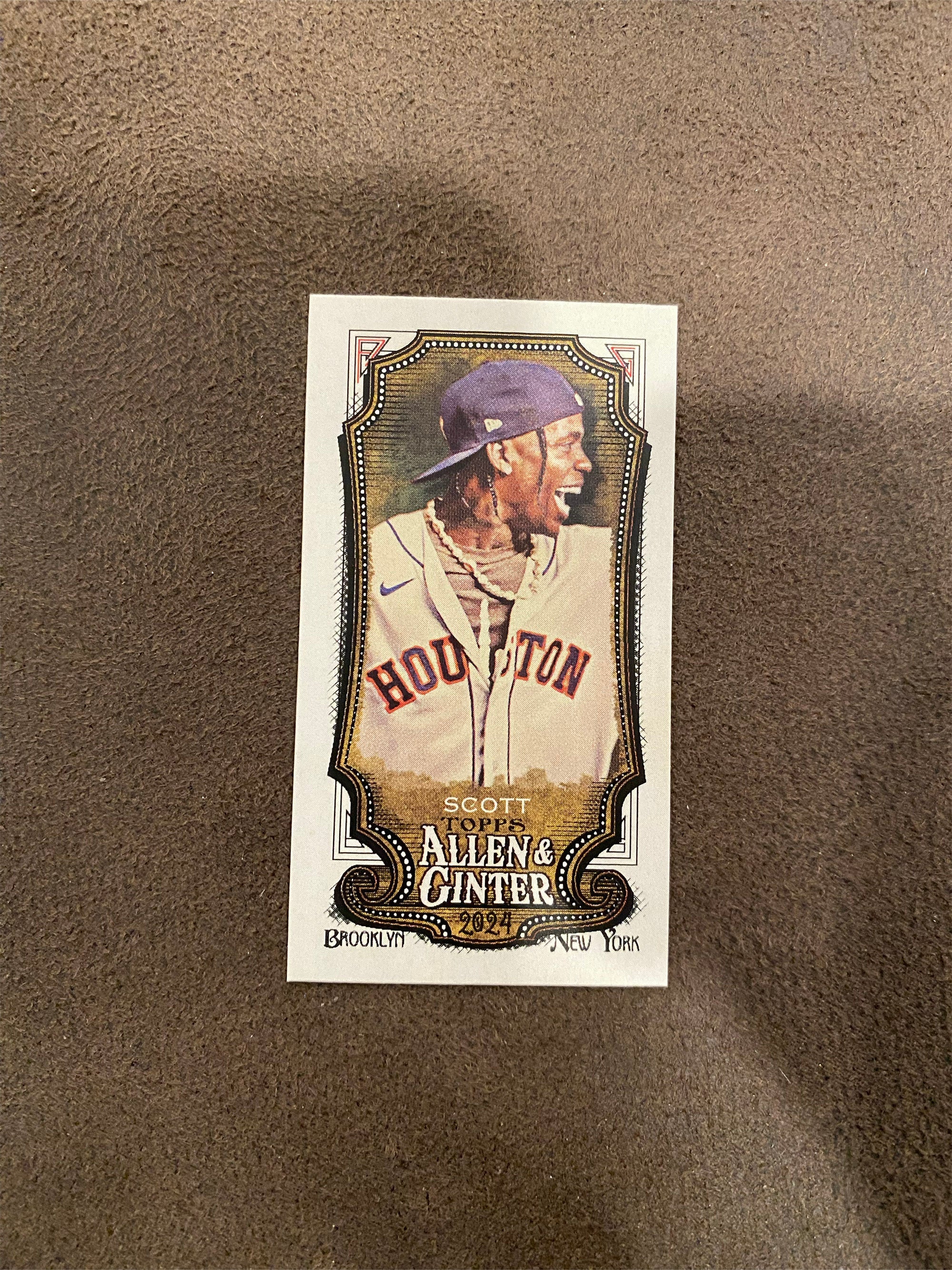 Travis Scott - 2024 Allen & Ginter - Mini A&G Back - – Western NY ...