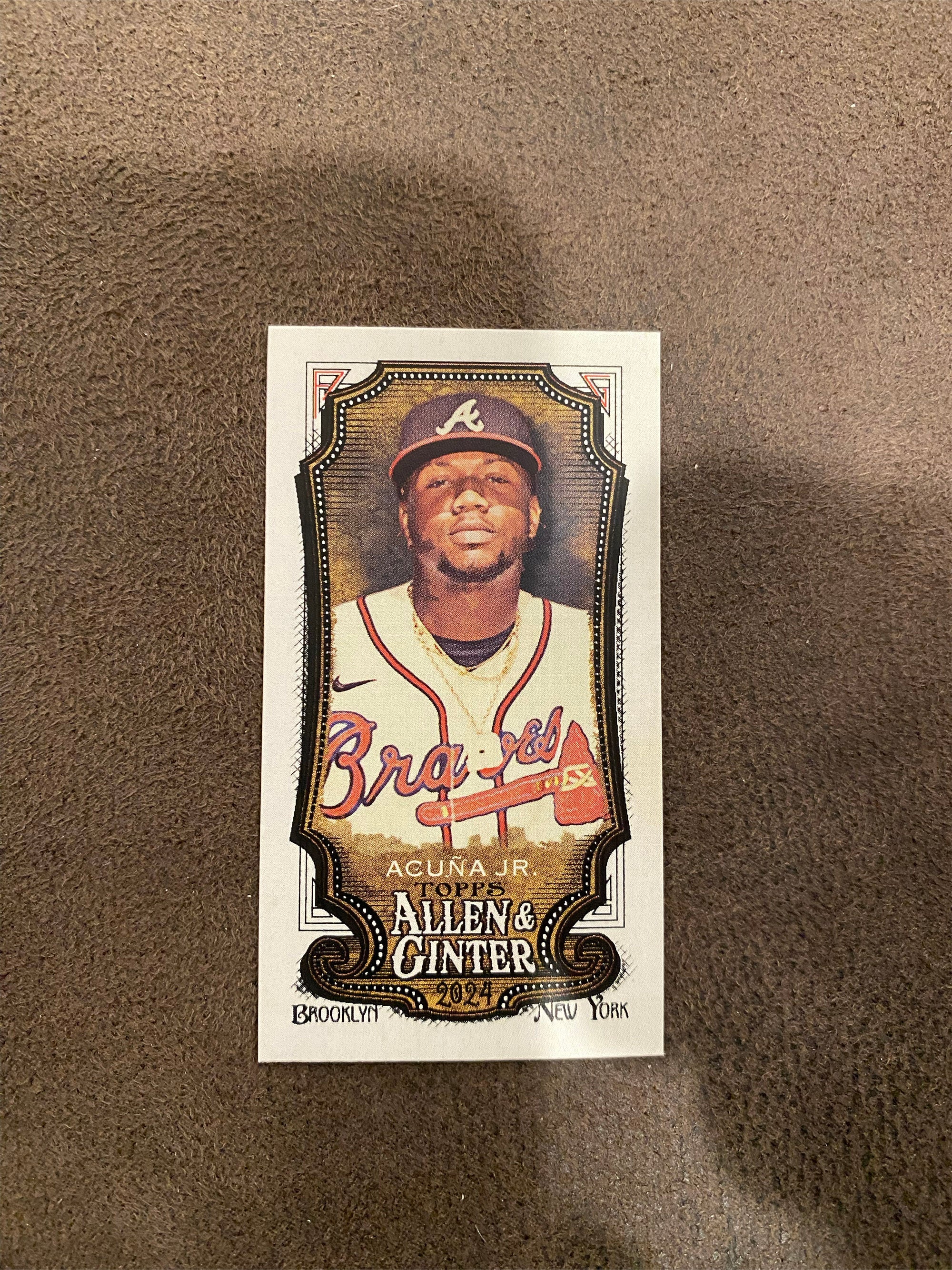 Ronald Acuna Jr. - 2024 Allen & Ginter - Mini A&G Back - Braves ...