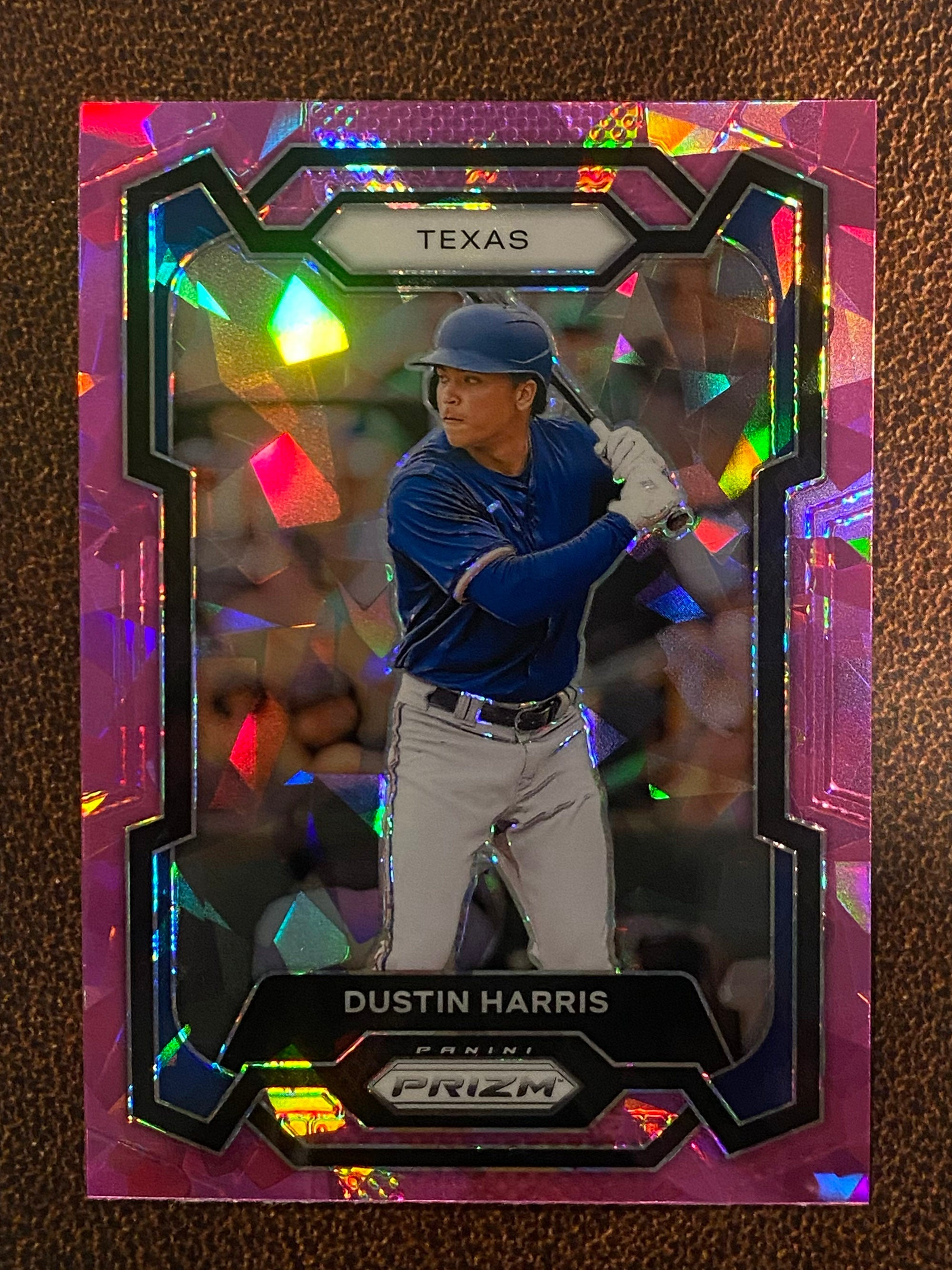 Dustin Harris - 2024 Panini Prizm - Pink Ice - Rangers – Western NY ...