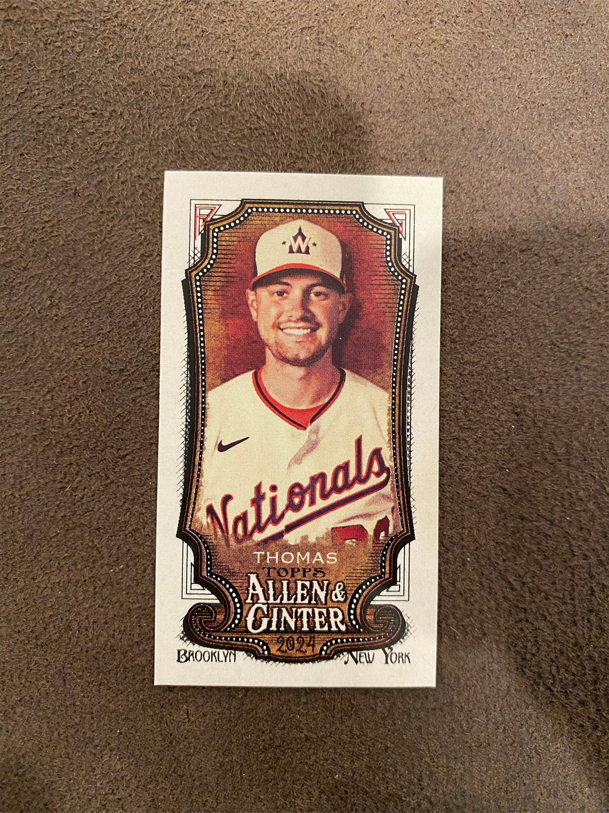 Lane Thomas - 2024 Allen & Ginter - Mini A&G Back - Nationals – Western ...