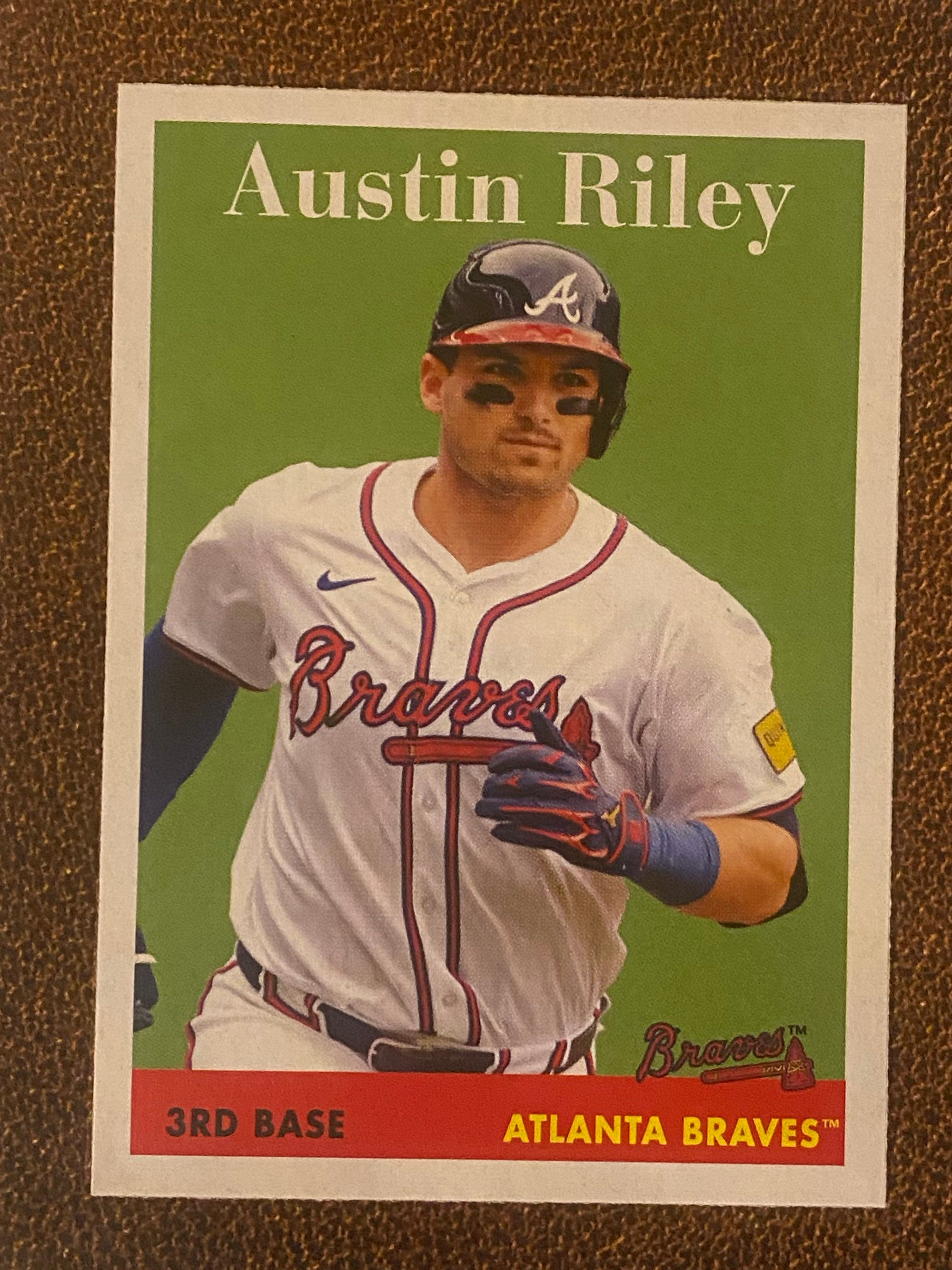 Austin Riley - 2025 Topps Heritage - 25th Anniversary Insert - Braves ...
