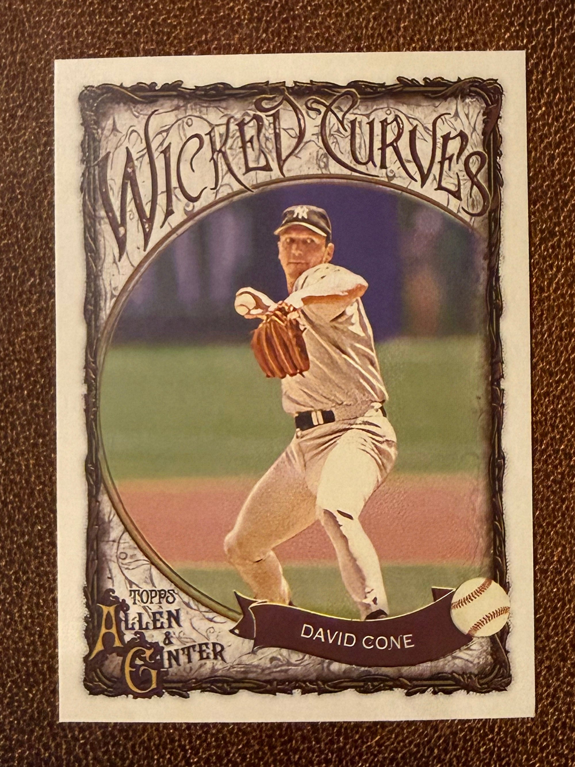 David Cone - 2025 Allen & Ginter - Wicked Curves - Yankees – Western NY ...
