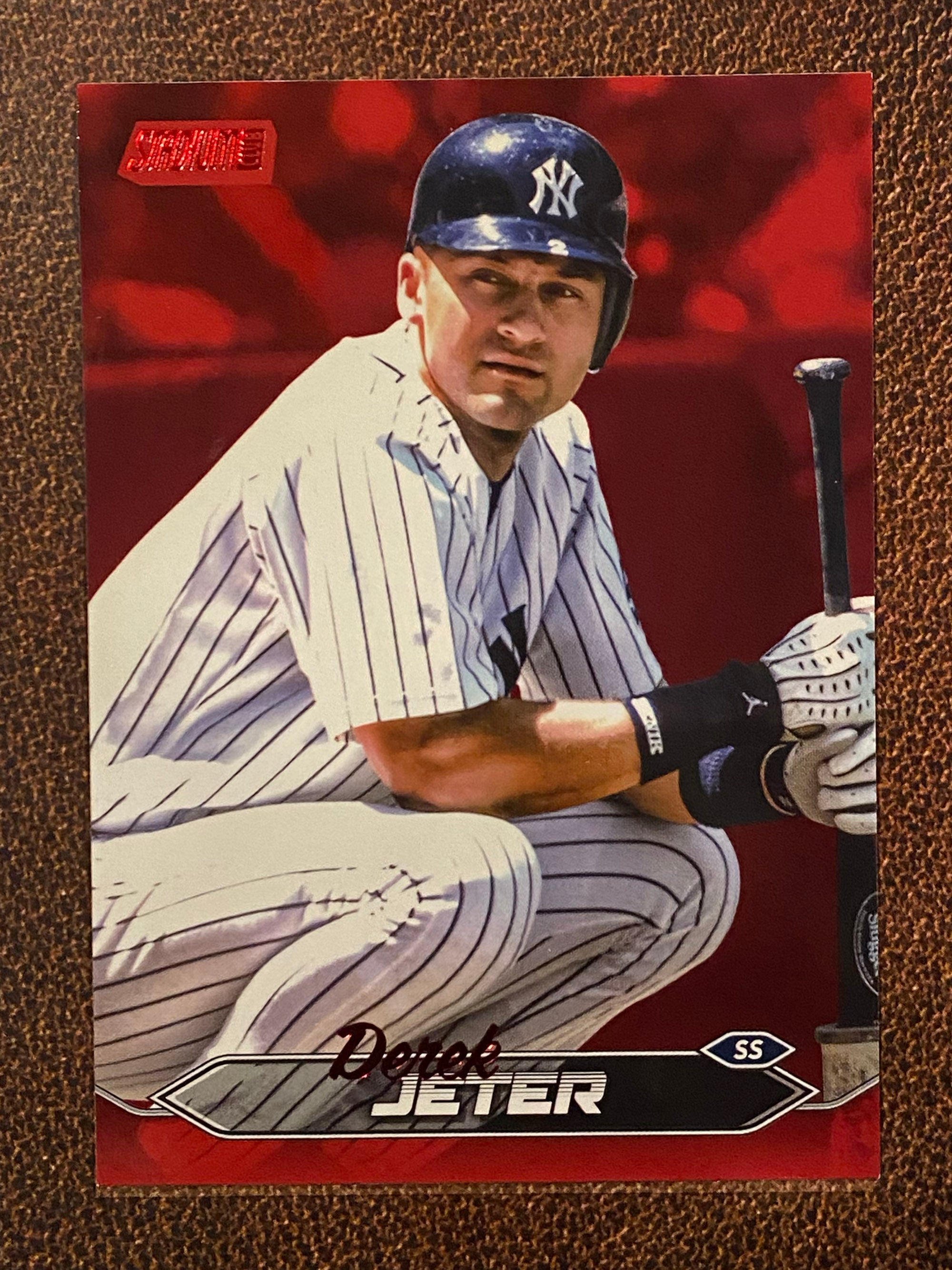 Derek Jeter - 2024 Topps Stadium Club - Red Foil - Yankees – Western NY ...