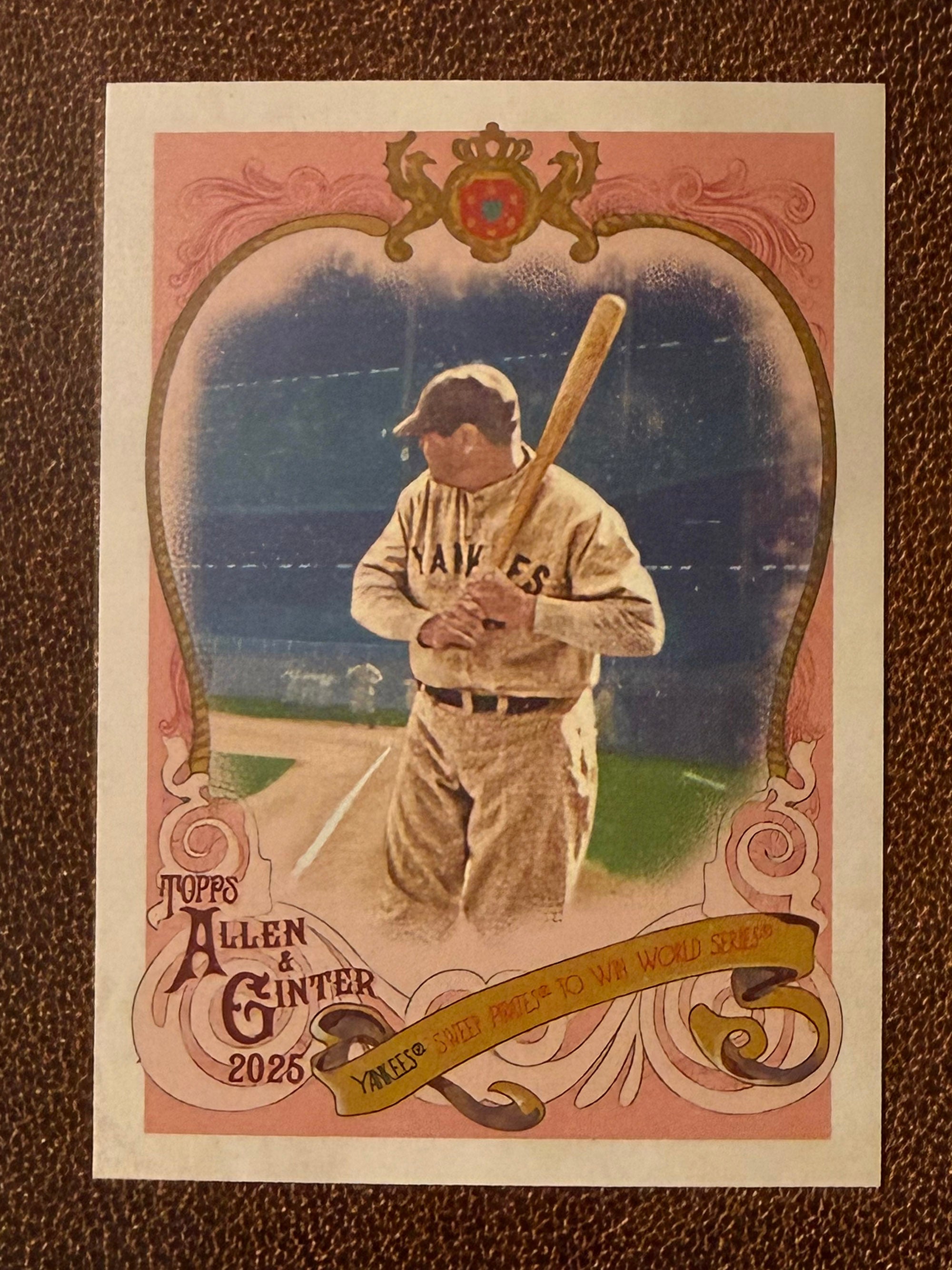 Babe Ruth - 2025 Allen & Ginter - Sweet Victory - Yankees – Western NY ...