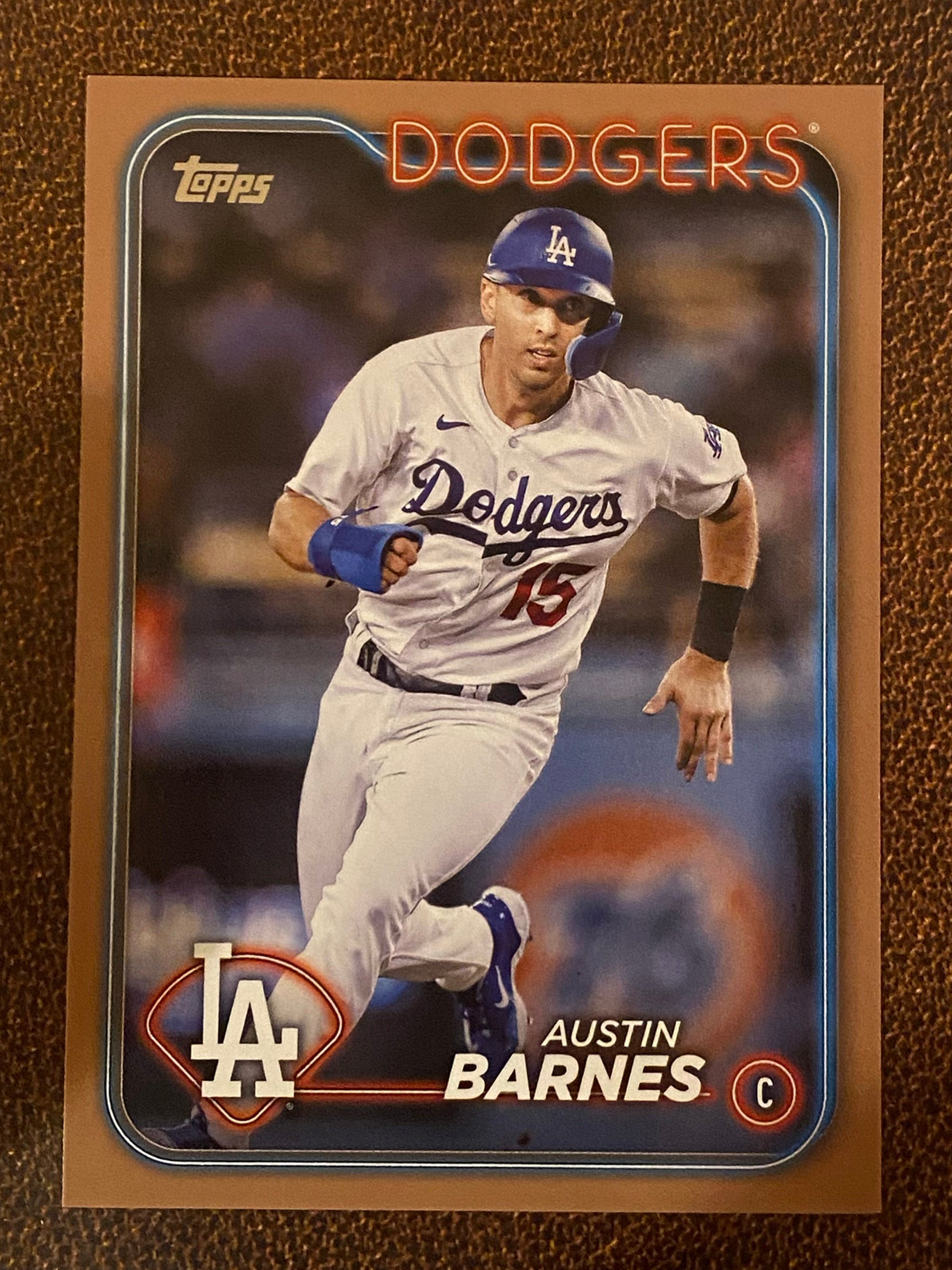 Austin Barnes - 2024 Topps Series 2 - Gold /2024 - Dodgers – Western NY ...