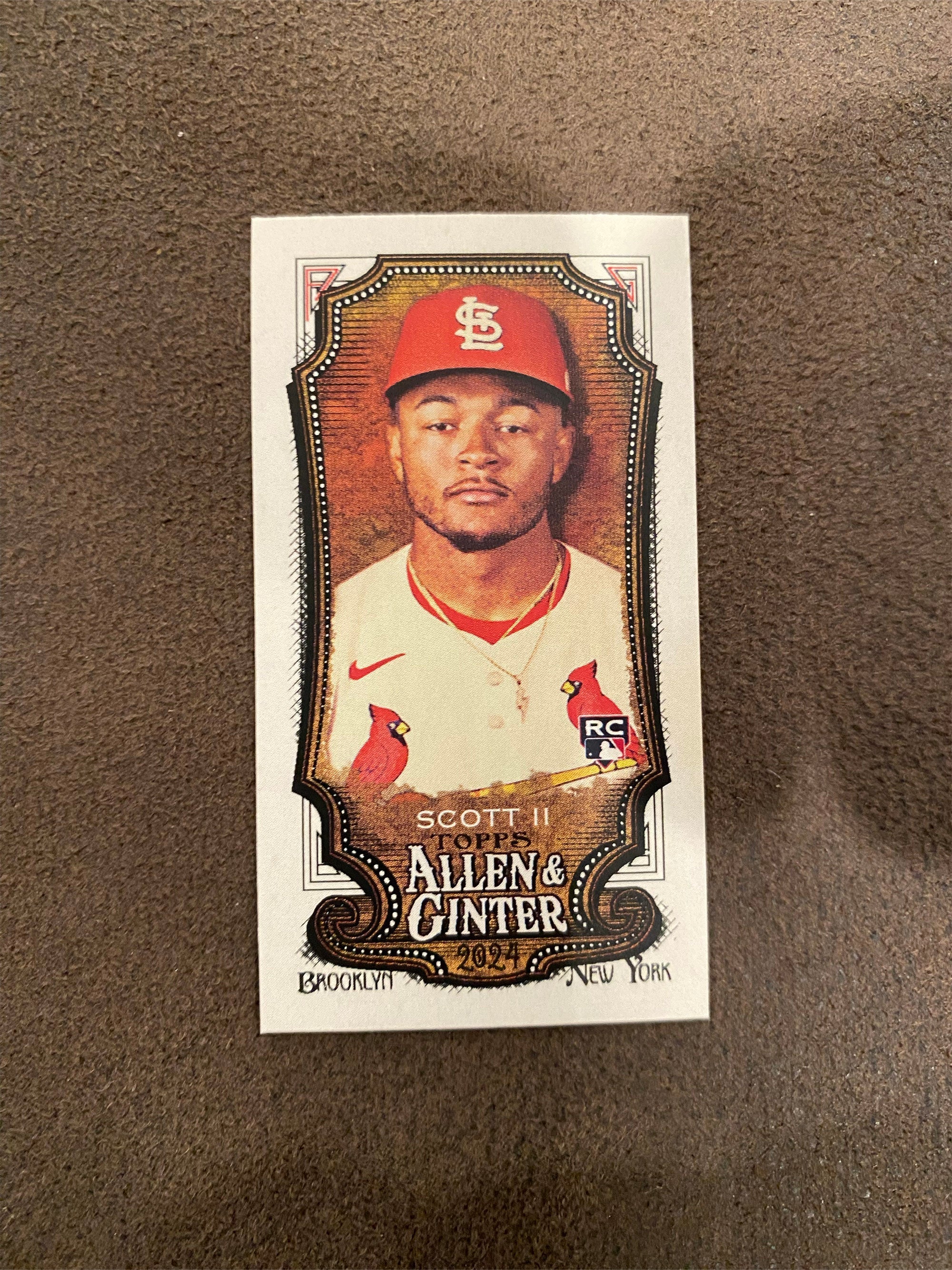 Victor Scott II - 2024 Allen & Ginter - Mini - Cardinals – Western NY ...