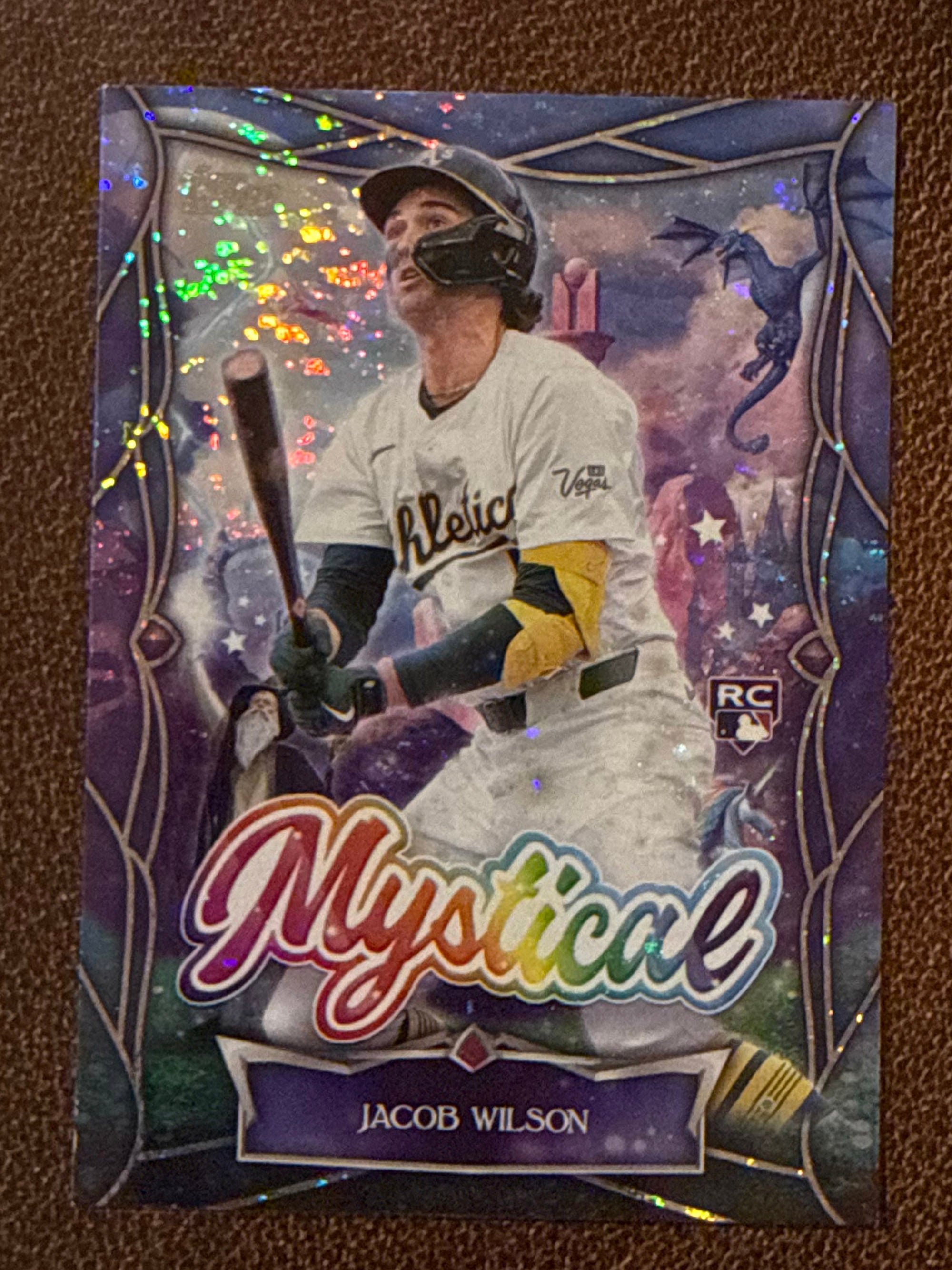 Jacob Wilson - 2025 Topps Update - Mystical Insert - Athletics ...