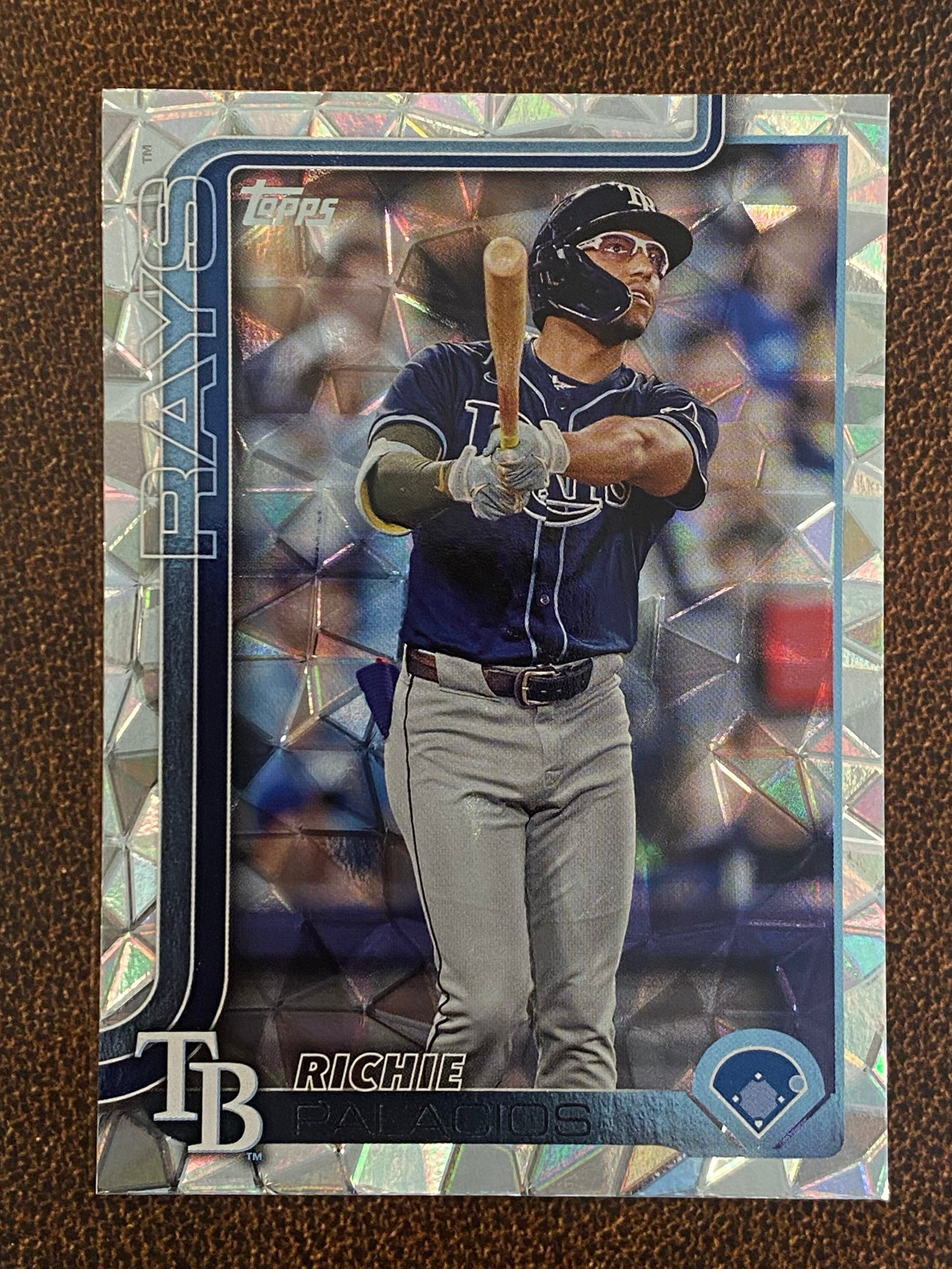 Richie Palacios - 2025 Topps Series 1 - Diamante - Rays – Western NY ...