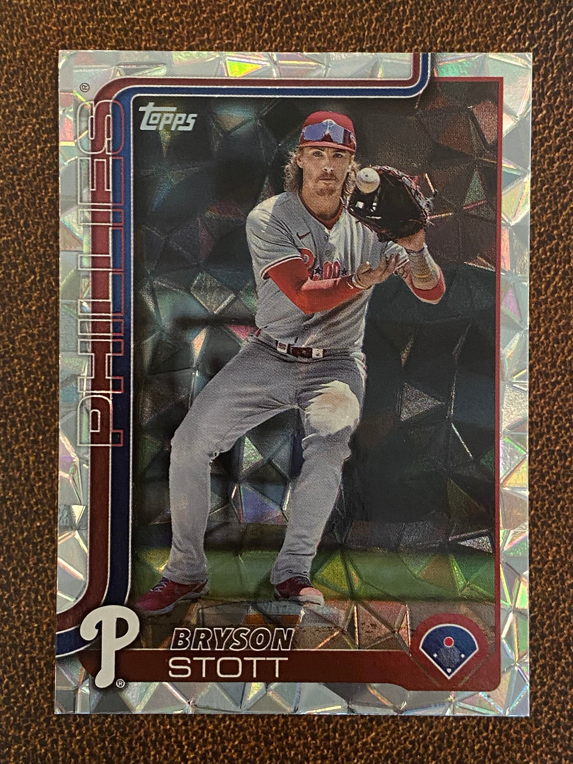 Bryson Stott - 2025 Topps Series 1 - Diamante - Phillies – Western NY ...