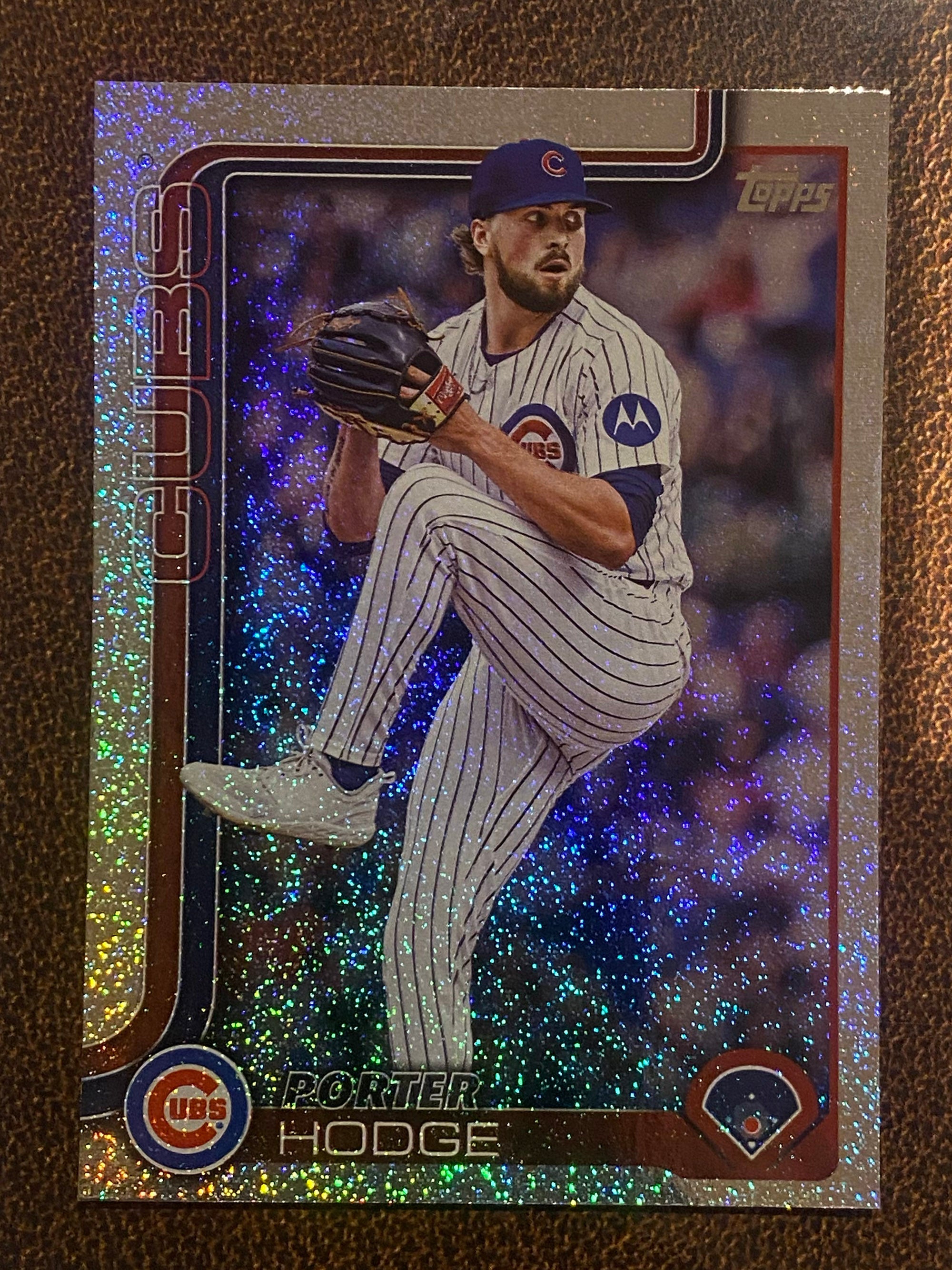 Porter Hodge - 2025 Topps Series 2 - Sandglitter - Cubs – Western NY ...