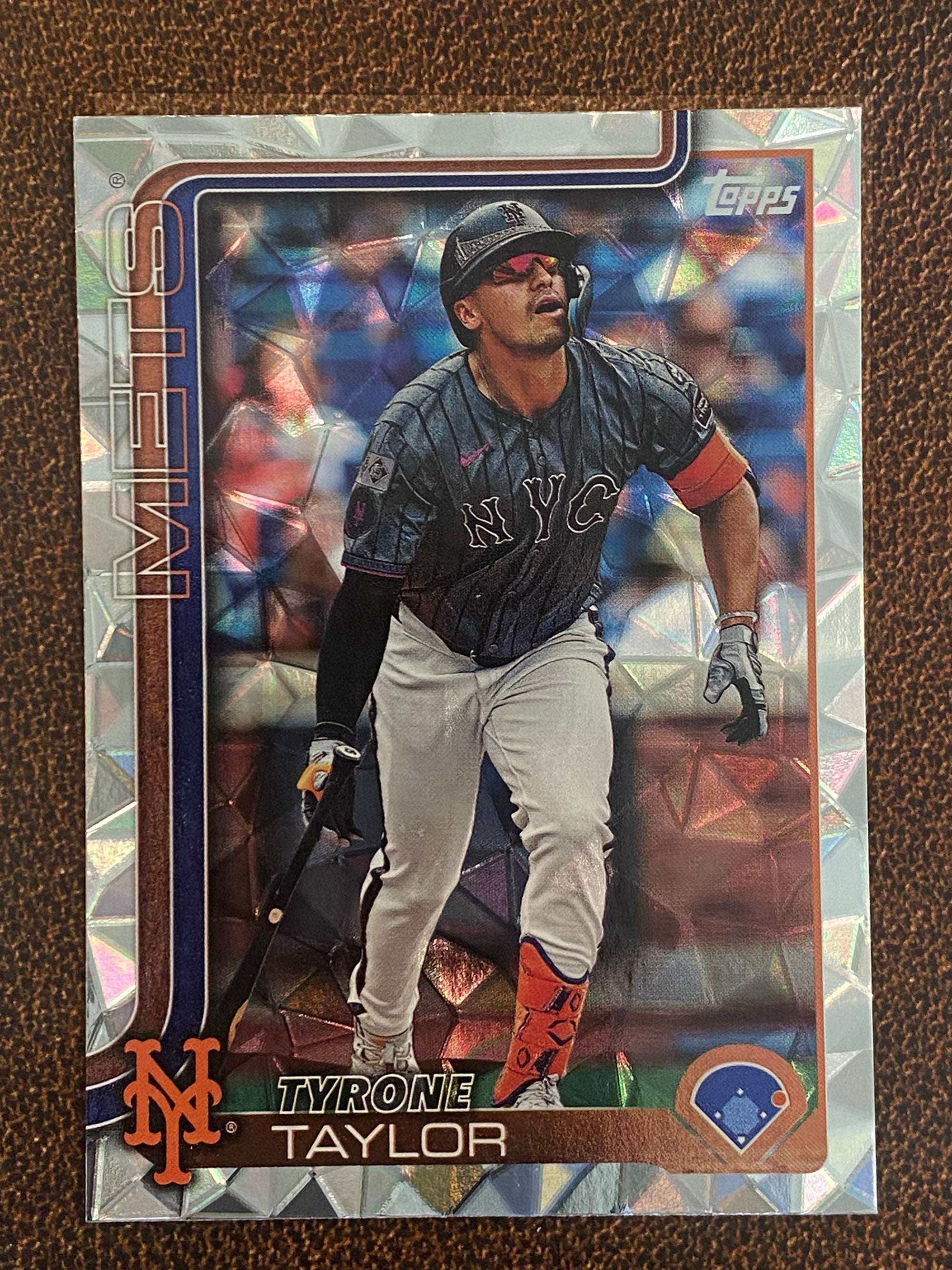 Tyrone Taylor - 2025 Topps Series 1 - Diamante - Mets – Western NY ...